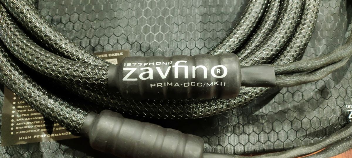 Zavfino THE PRIMA MKII OCC SPEAKER CABLE 3m - Hi-Fi and Cinema Cables ...