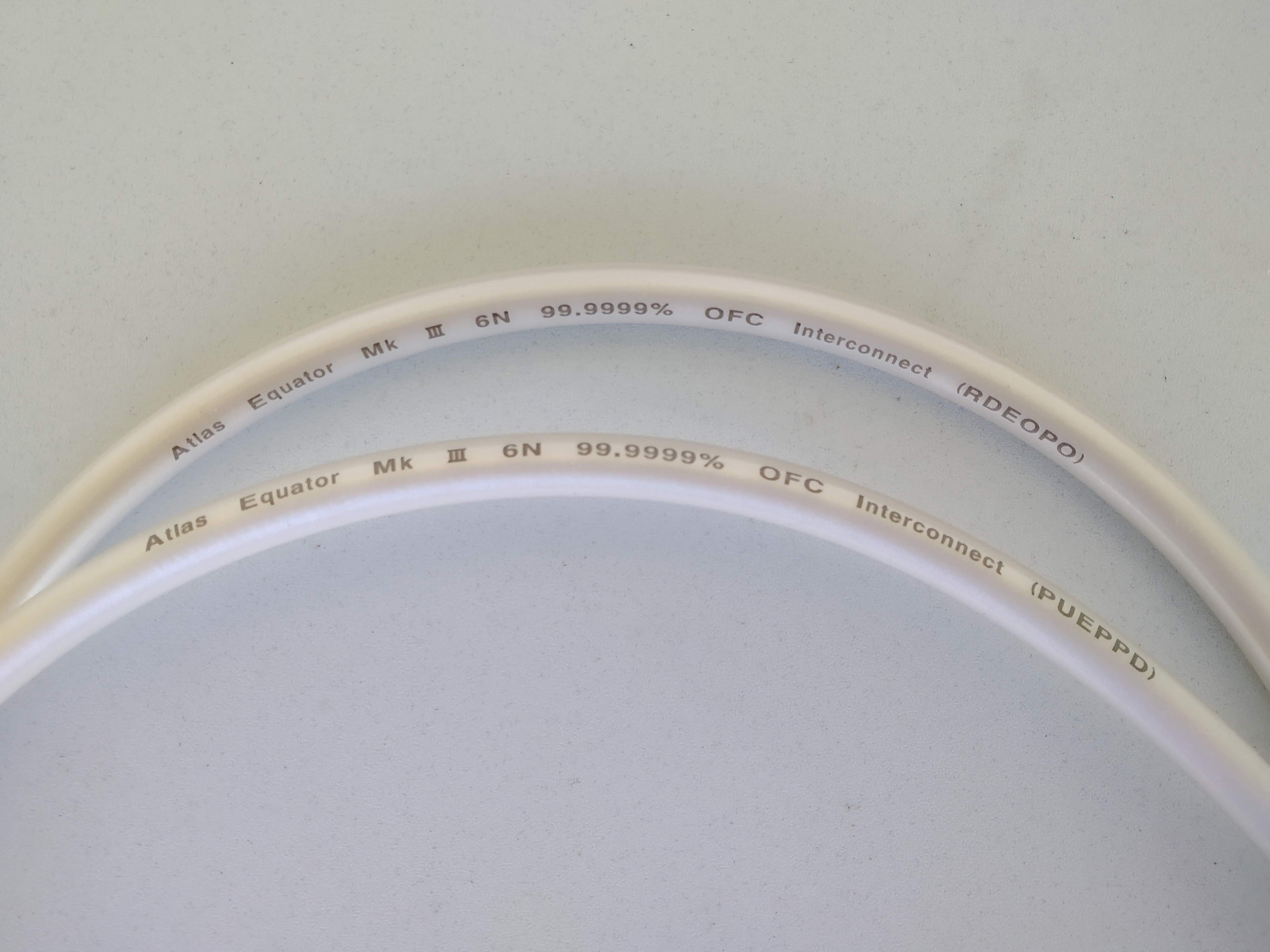 Atlas Equator Integra RCA 50cm Cable - Hi-Fi and Cinema Cables ...