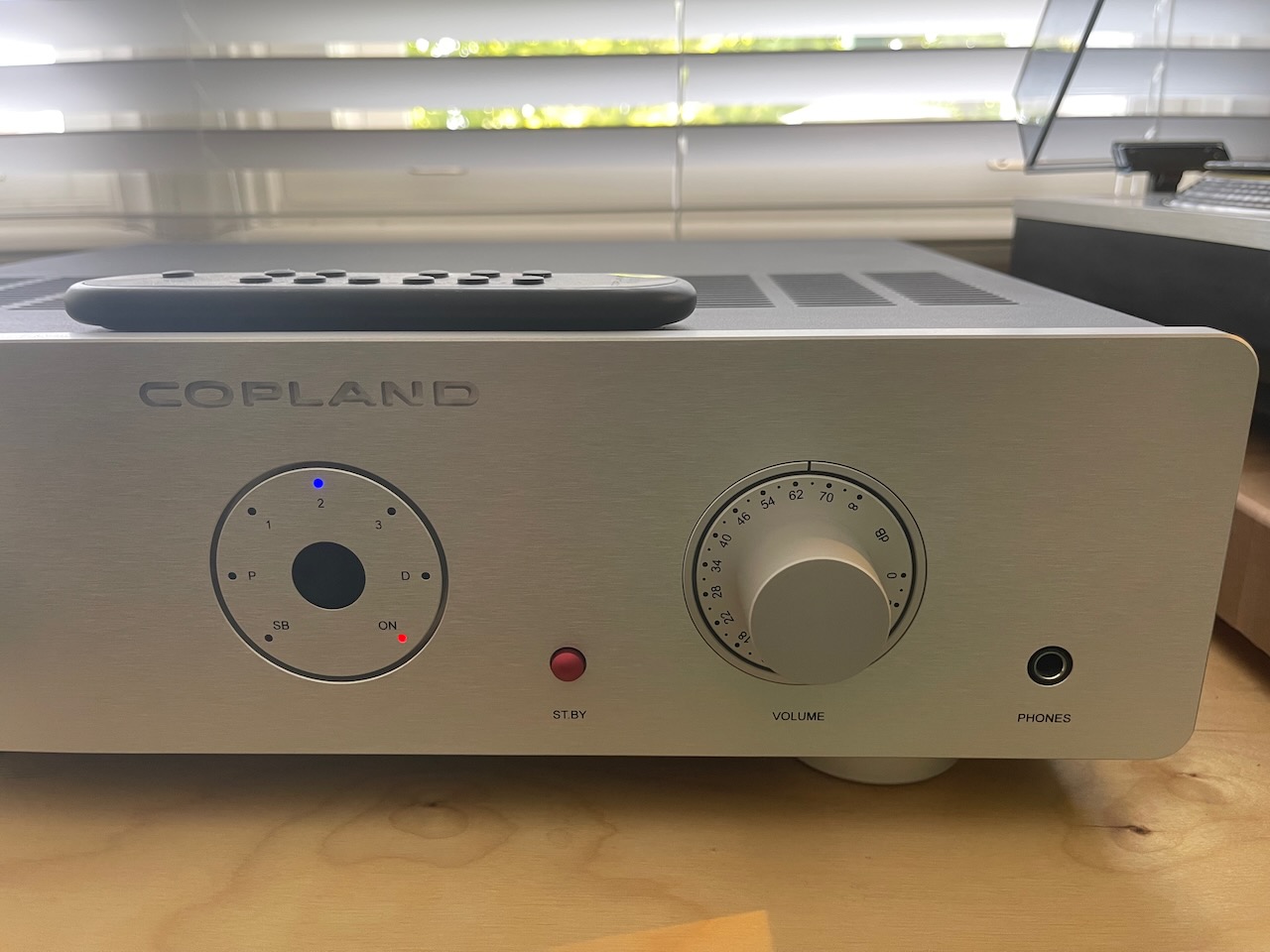 Copland CSA70 Integrated amp (silver). inc DAC and MM phono - Stereo ...