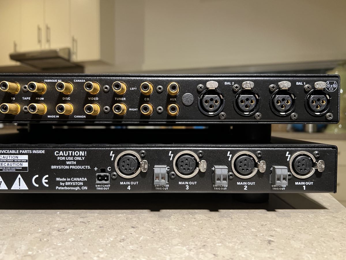 Bryston BP26 Stereo Preamplifier & MPS-2 Power Supply - Stereo, Home ...