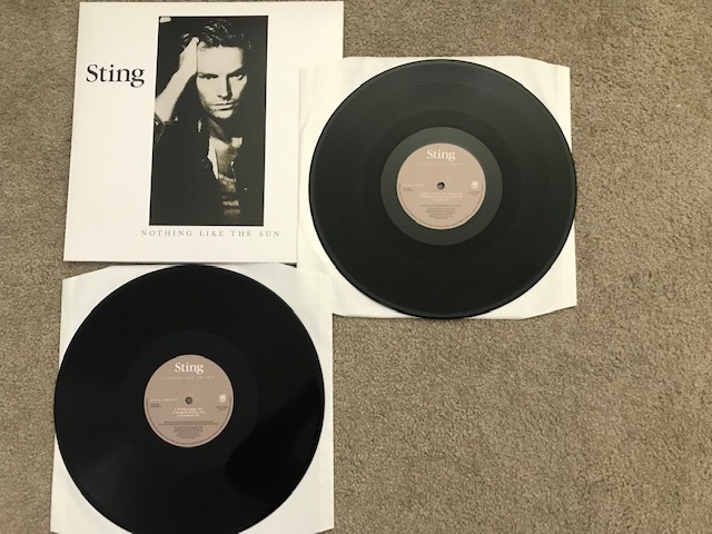 Sting " The Studio Collection" 8 LP Vinyl Box Set |﻿ Vinyl, CD, and Blu-ray