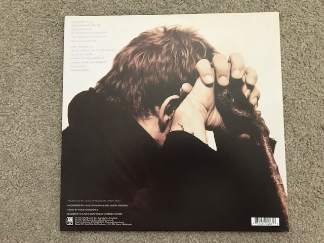 Sting " The Studio Collection" 8 LP Vinyl Box Set |﻿ Vinyl, CD, and Blu-ray