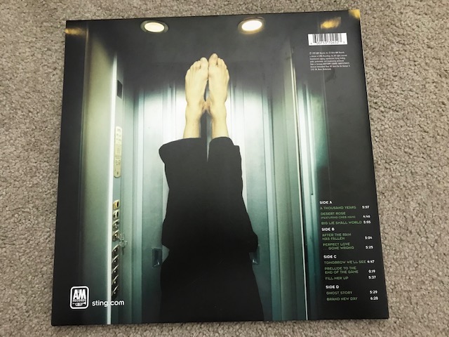 Sting " The Studio Collection" 8 LP Vinyl Box Set |﻿ Vinyl, CD, and Blu-ray