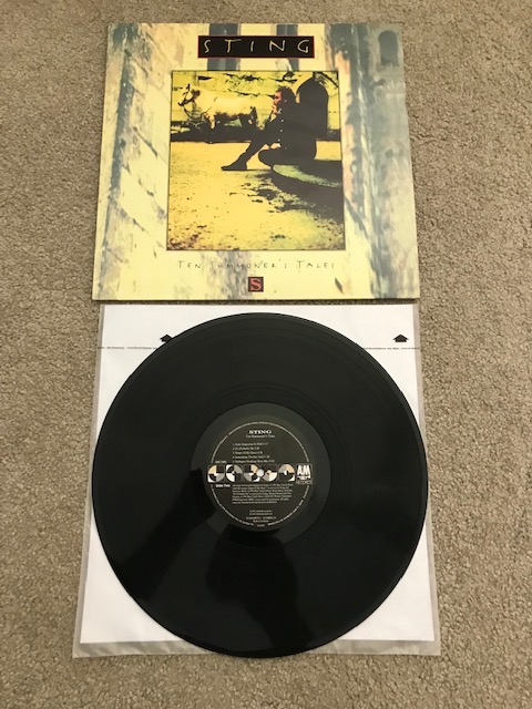 Sting " The Studio Collection" 8 LP Vinyl Box Set |﻿ Vinyl, CD, and Blu-ray