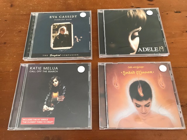 Female CD Collection |﻿ Vinyl, CD, and Blu-ray