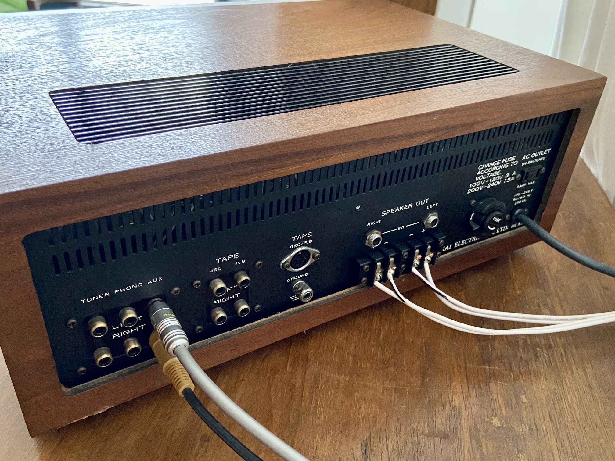 Akai AA-6000 integrated amplifier - vintage restored - Stereo, Home ...