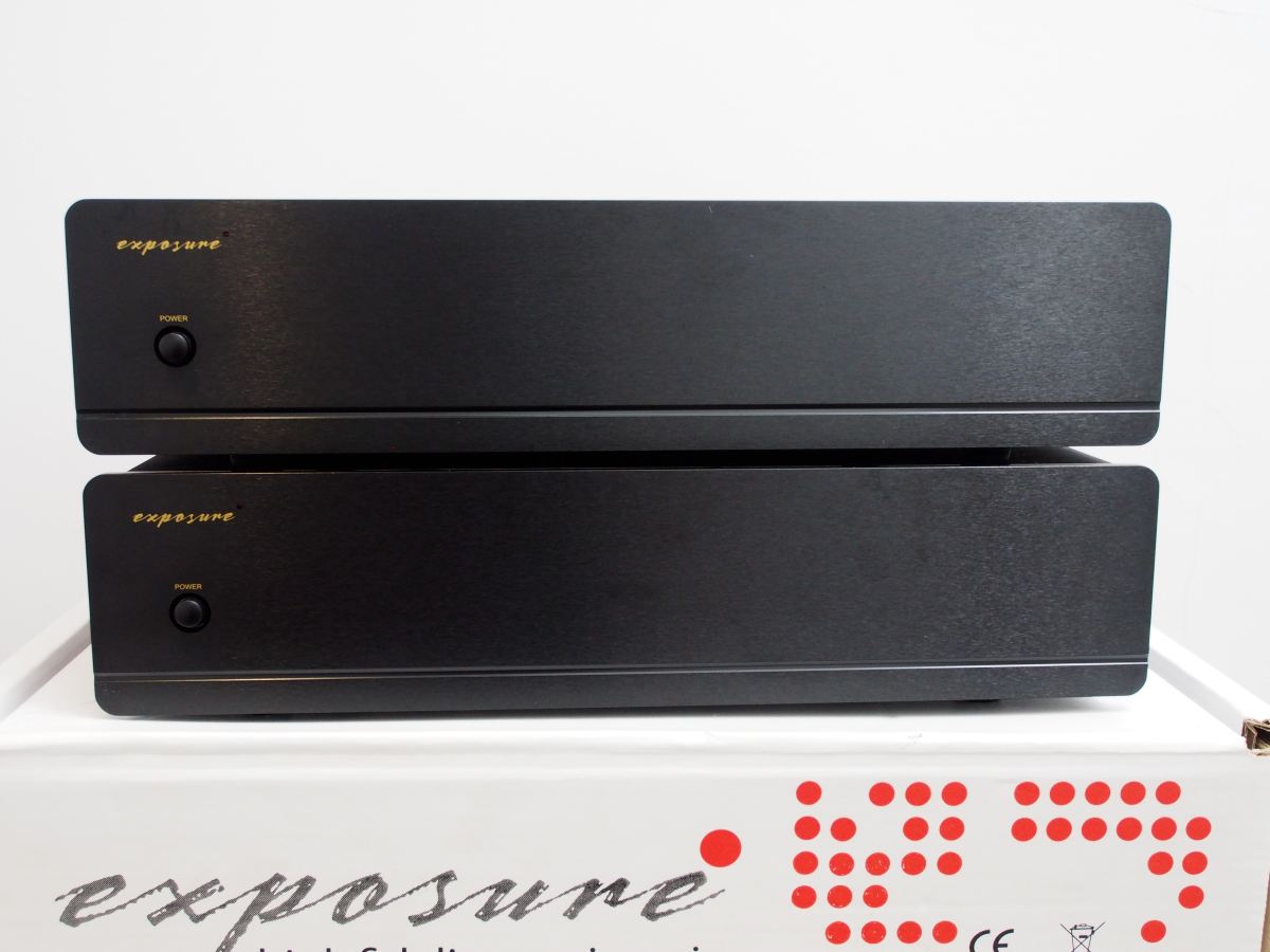Exposure 5010 Preamp and Monoblock Power Amplifiers - Stereo, Home ...