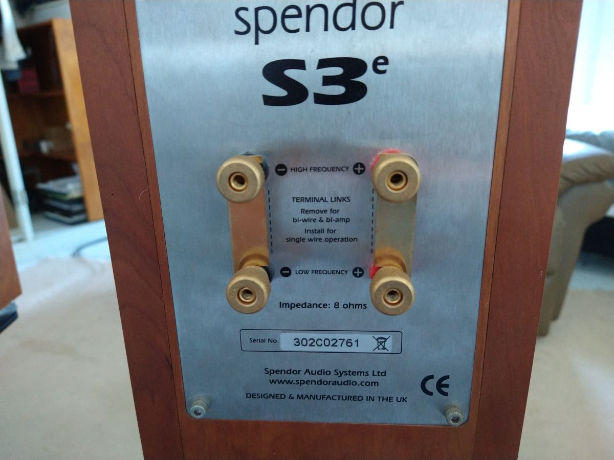 Spendor S3e standmount speakers - Stereo, Home Cinema, Headphones Components - StereoNET