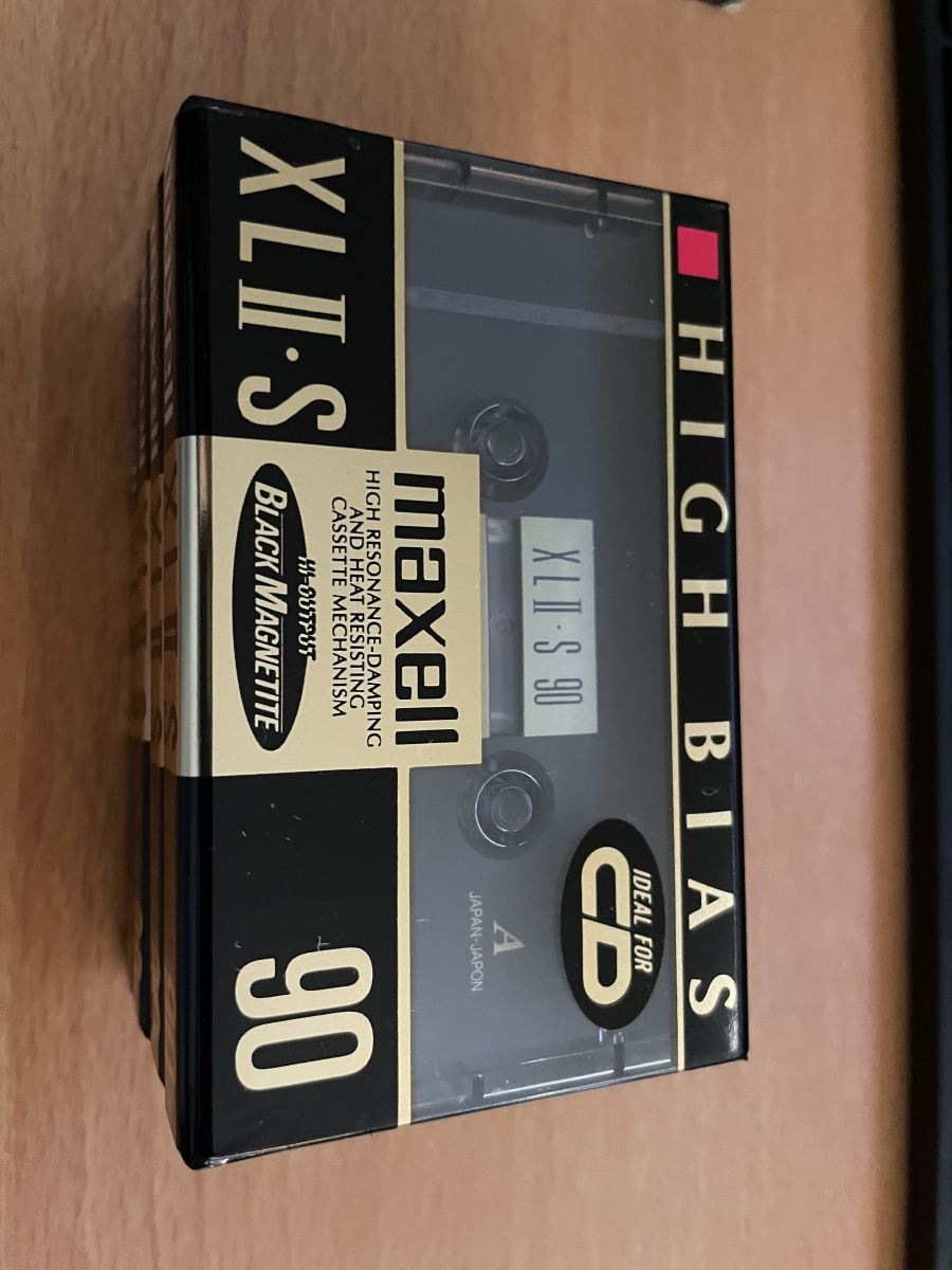 Maxell XLII S 90 cassette tapes |﻿ Vinyl, CD, and Blu-ray