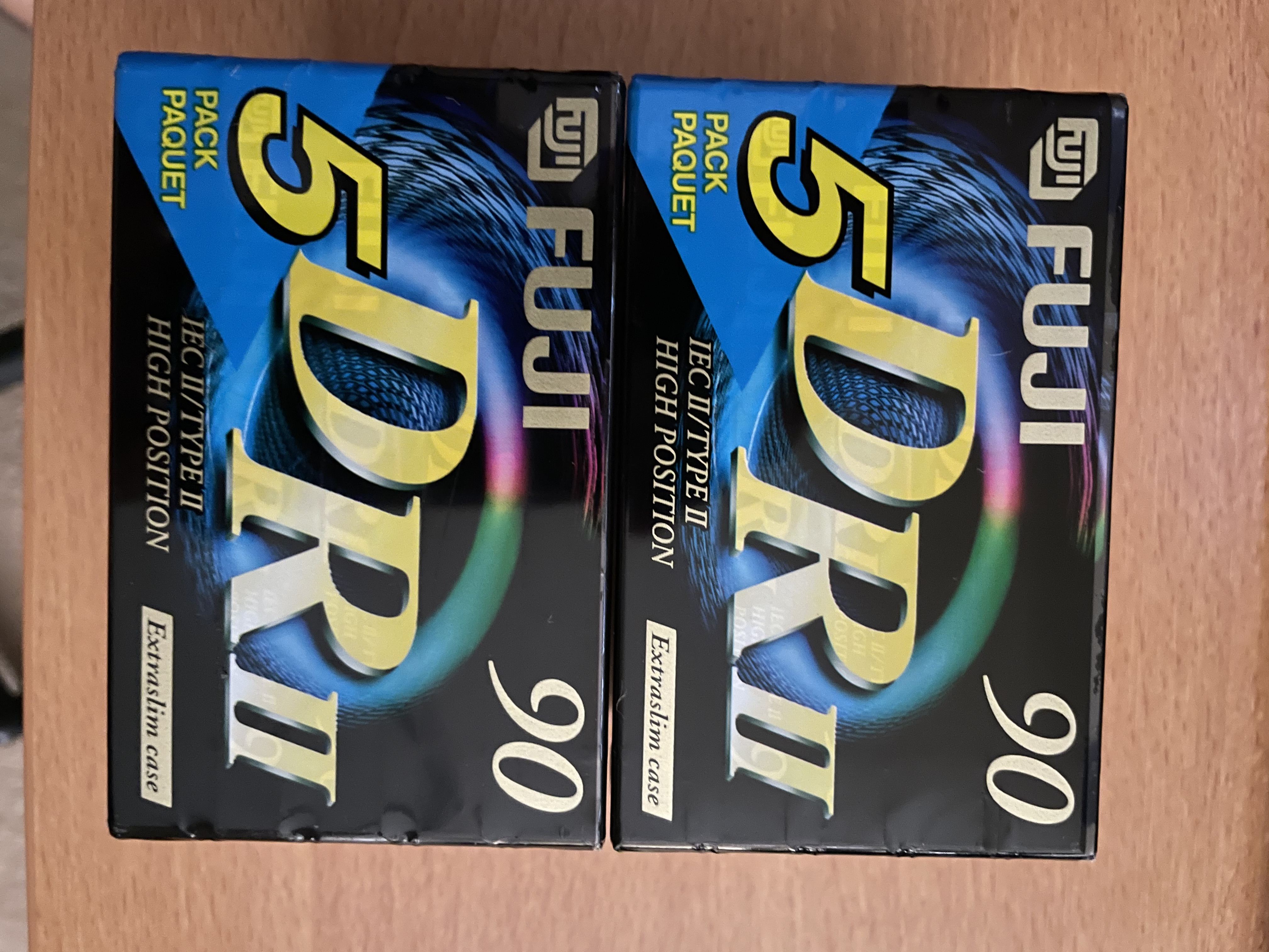 10 Fuji DRII 90 cassette tapes |﻿ Vinyl, CD, and Blu-ray
