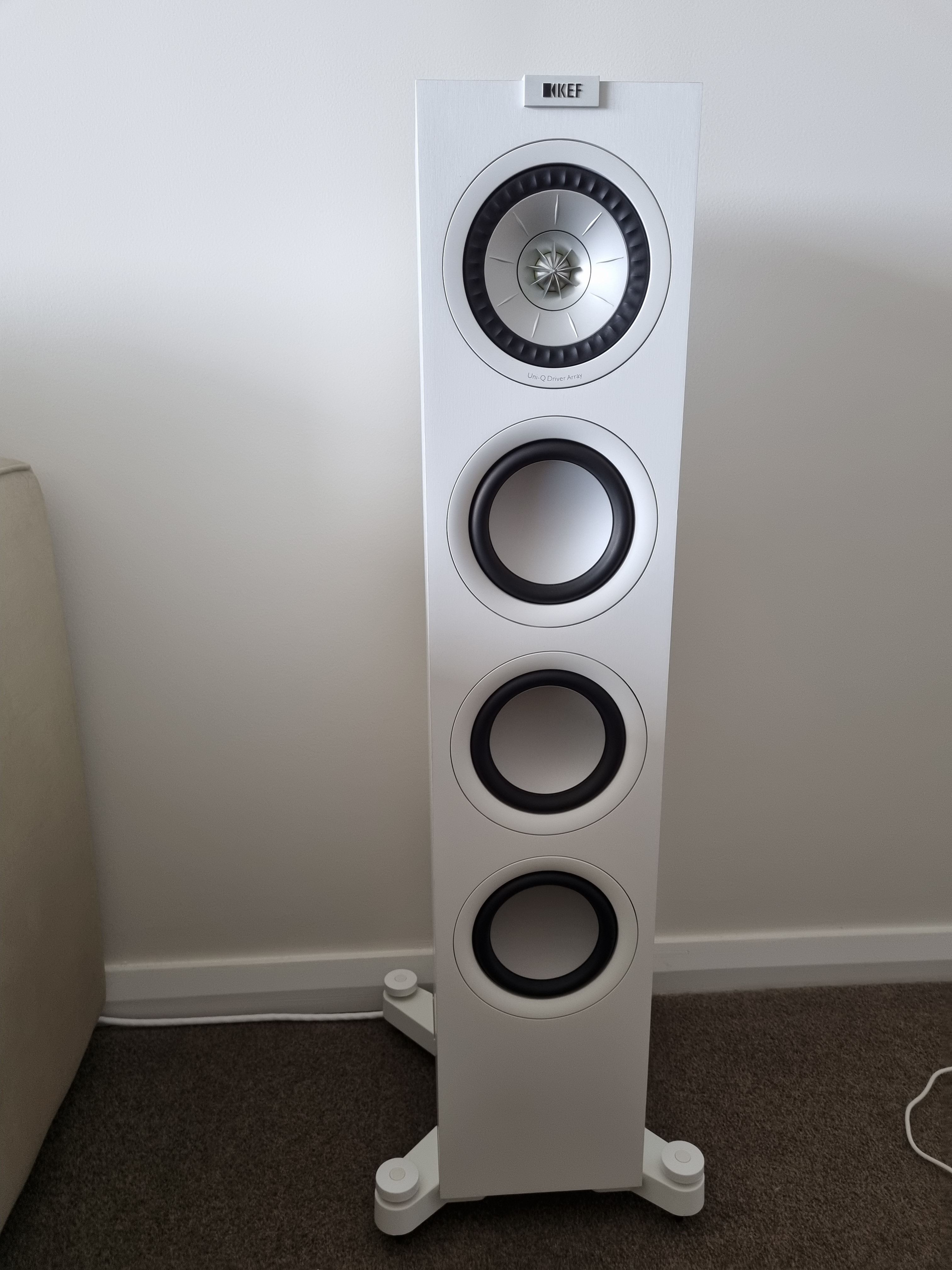 KEF Q550 White Perfect Condition |﻿ Stereo, Home Cinema, Headphones ...