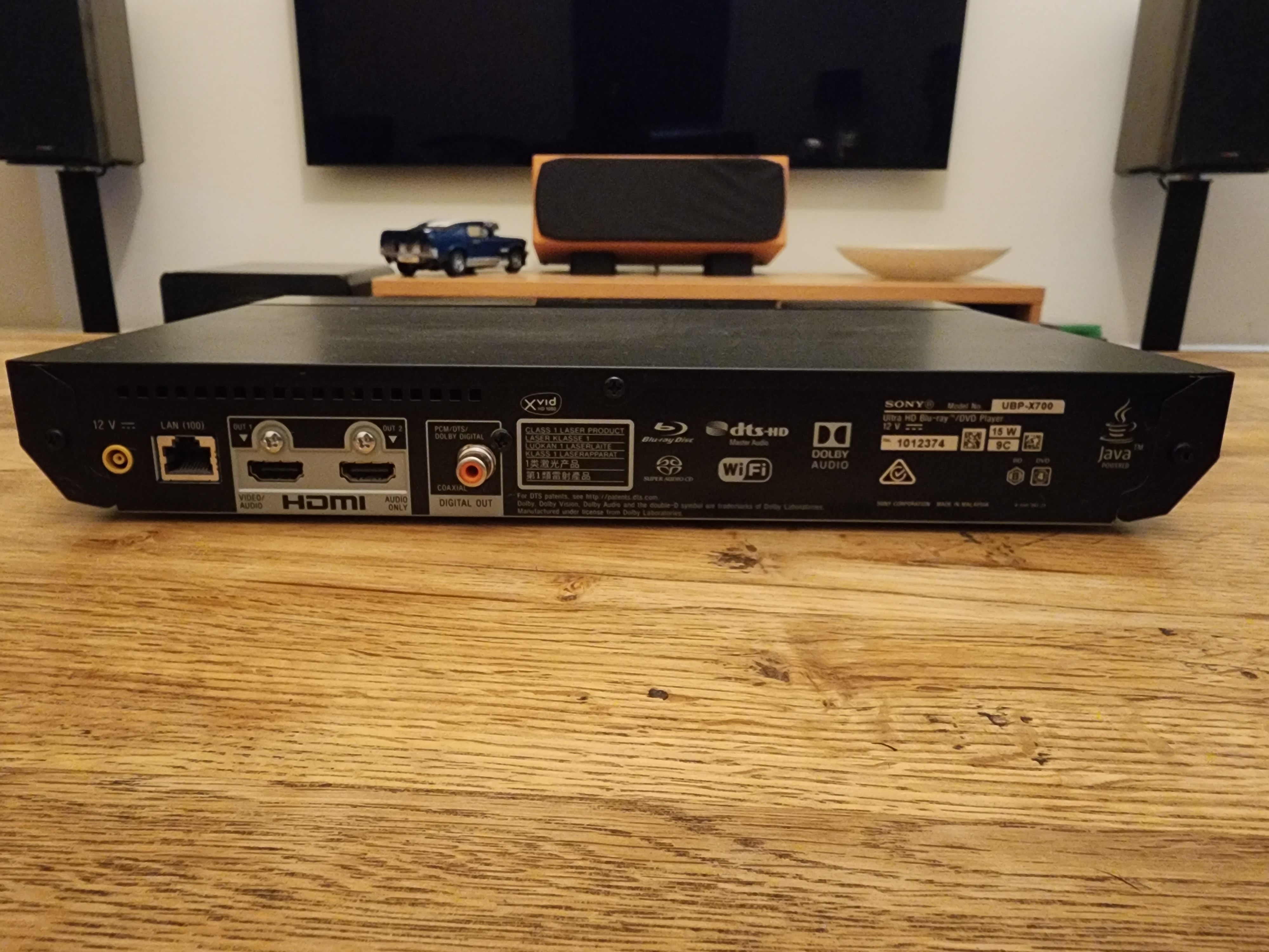 Sony UBP-X700 Ultra-HD Blu-Ray Player |﻿ Stereo, Home Cinema ...