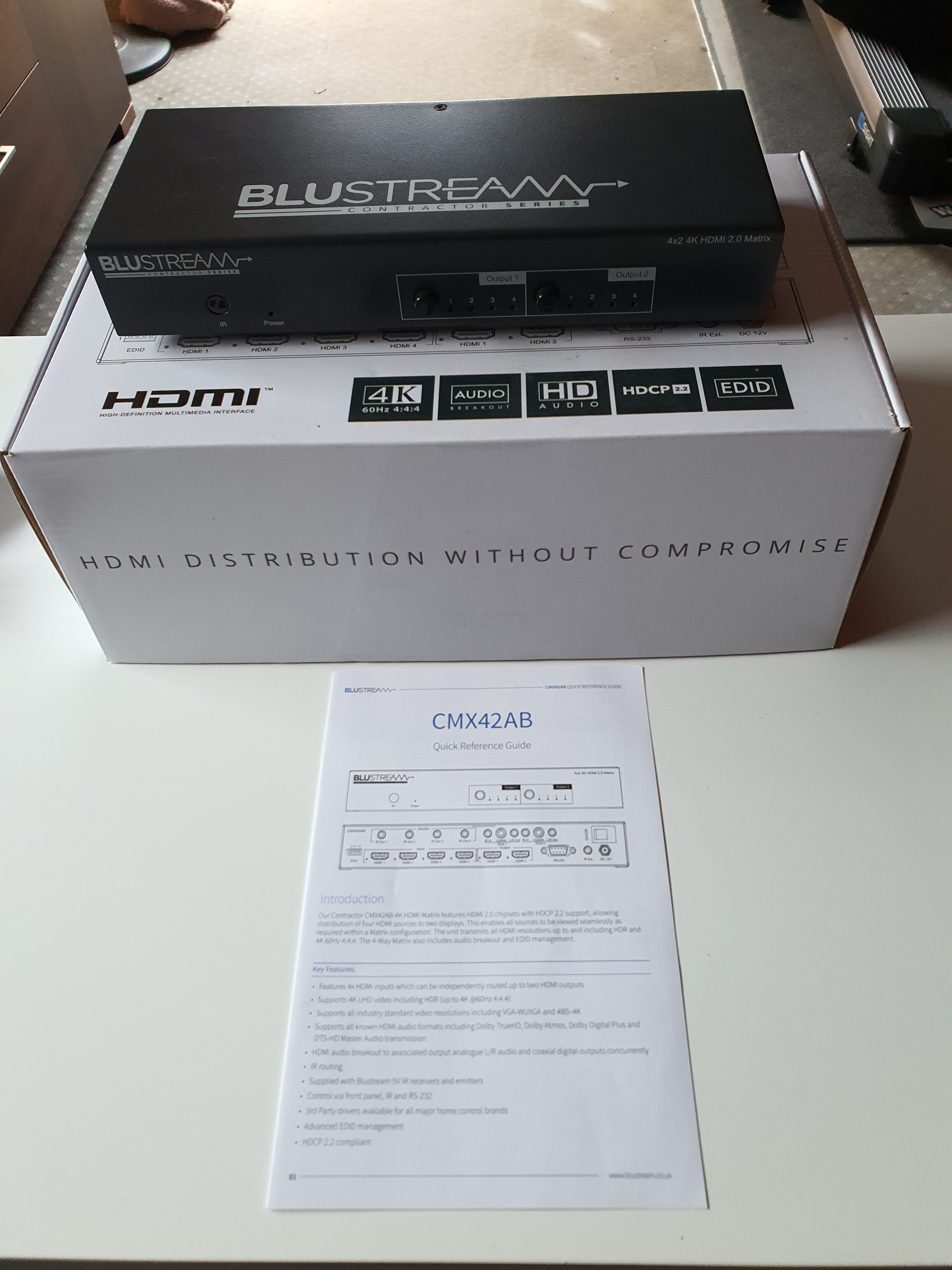 Blustream cmx42ab |﻿ Stereo, Home Cinema, Headphones Components