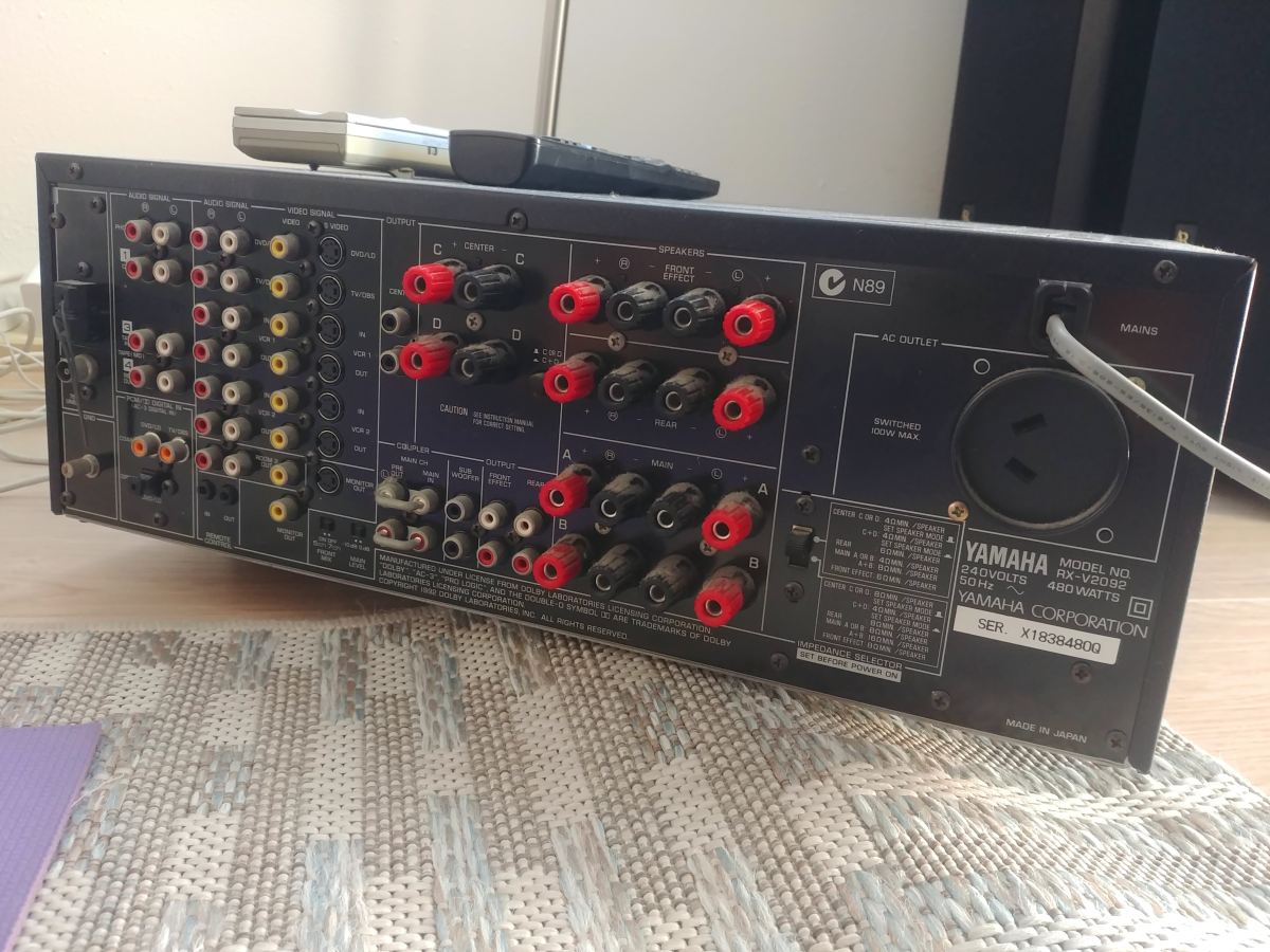 Yamaha AV Receiver RX-V2092 7.1 - Stereo, Home Cinema, Headphones ...