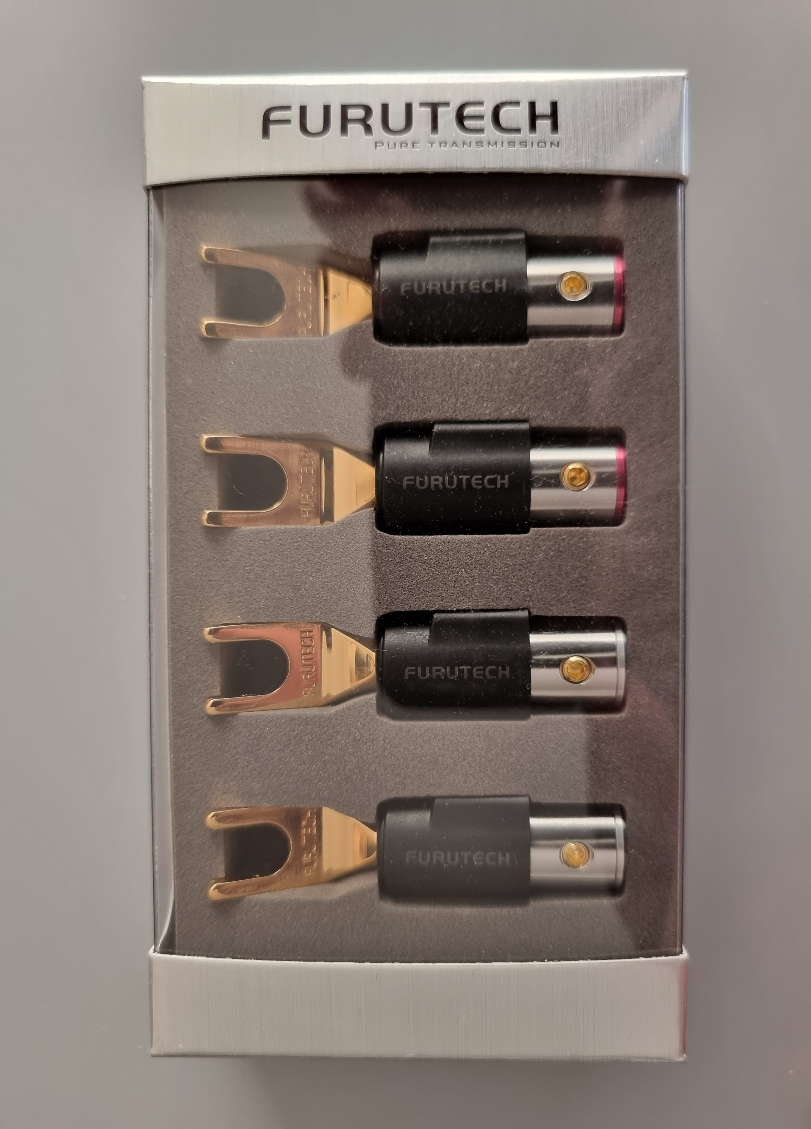Furutech FP-211(G）24k Gold-Plated Spades - Hi-Fi and Cinema Cables & Accessories - StereoNET