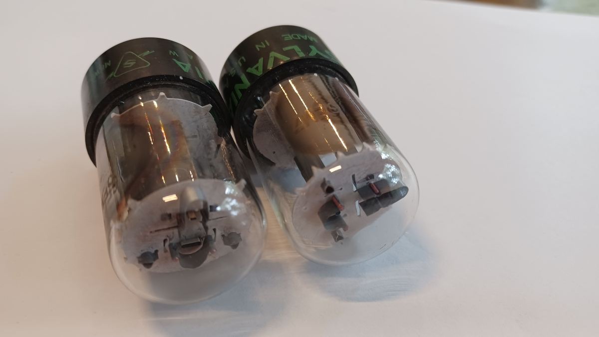 2 x Sylvania 6EM7 green label - Hi-Fi and Cinema Cables & Accessories ...