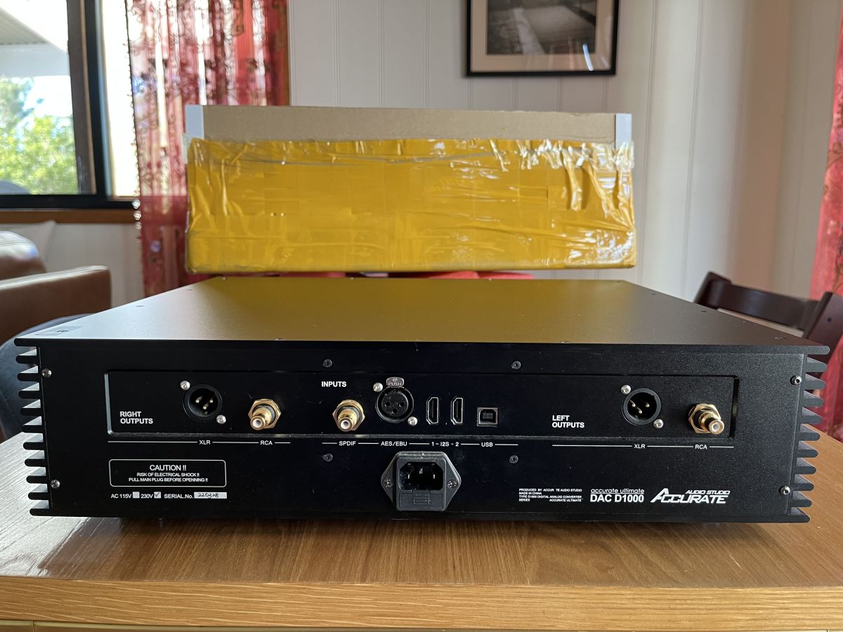 Accurate Audio Ultimate D1000 DAC - Stereo, Home Cinema, Headphones ...