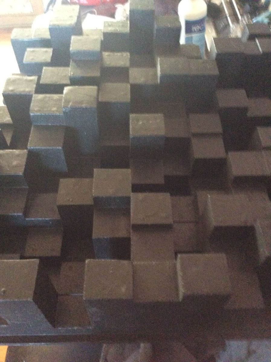 8x SKYLINE DIFFUSERS(HARDEND STYROFOAM)PAINTED BLACK - Hi-Fi and Cinema ...