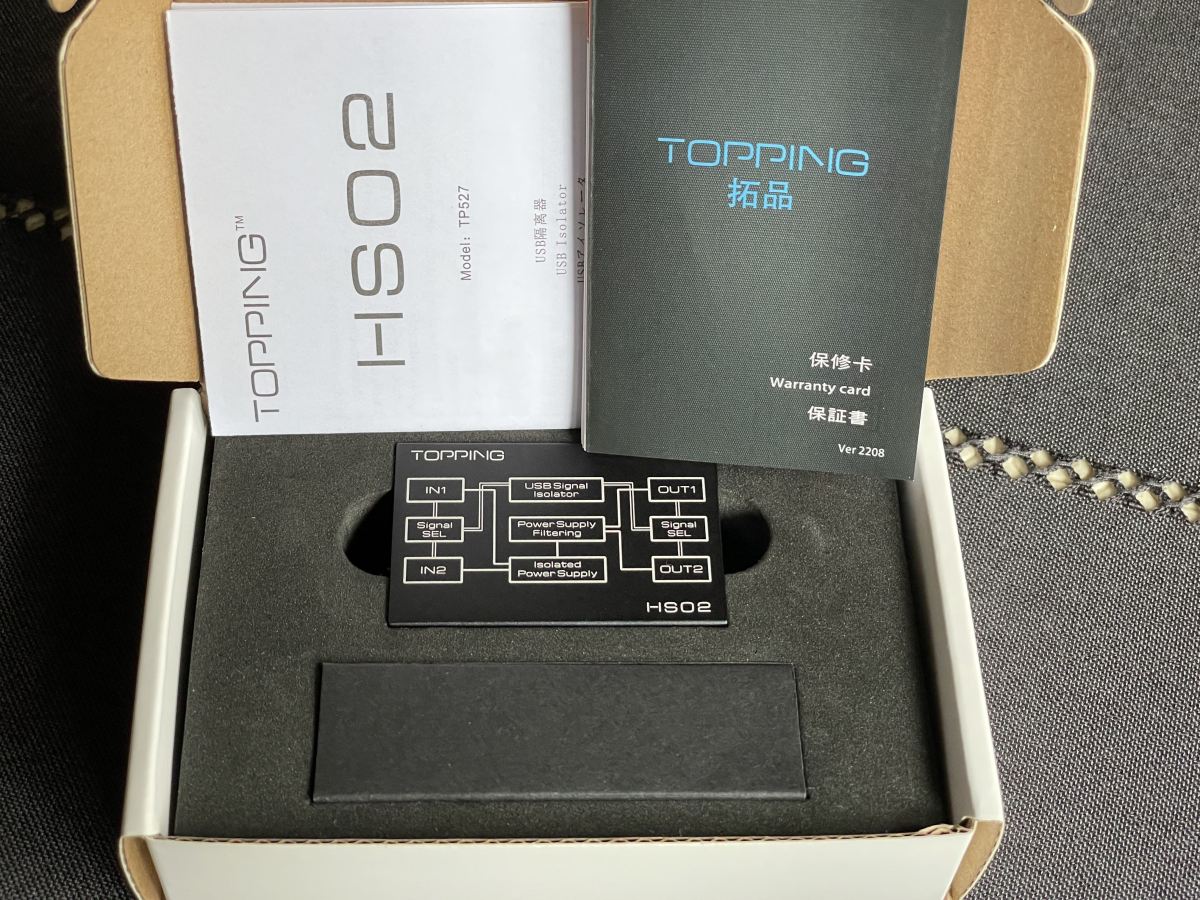 USB Isolator Topping HS02 - Stereo, Home Cinema, Headphones Components ...