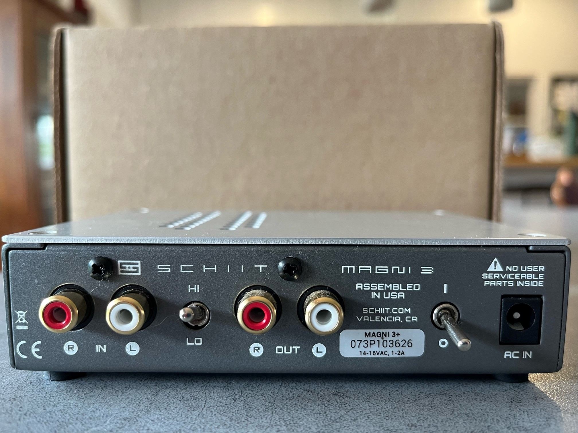 Schiit Magni 3+ Headphone Amplifier/Pre - Stereo, Home Cinema ...