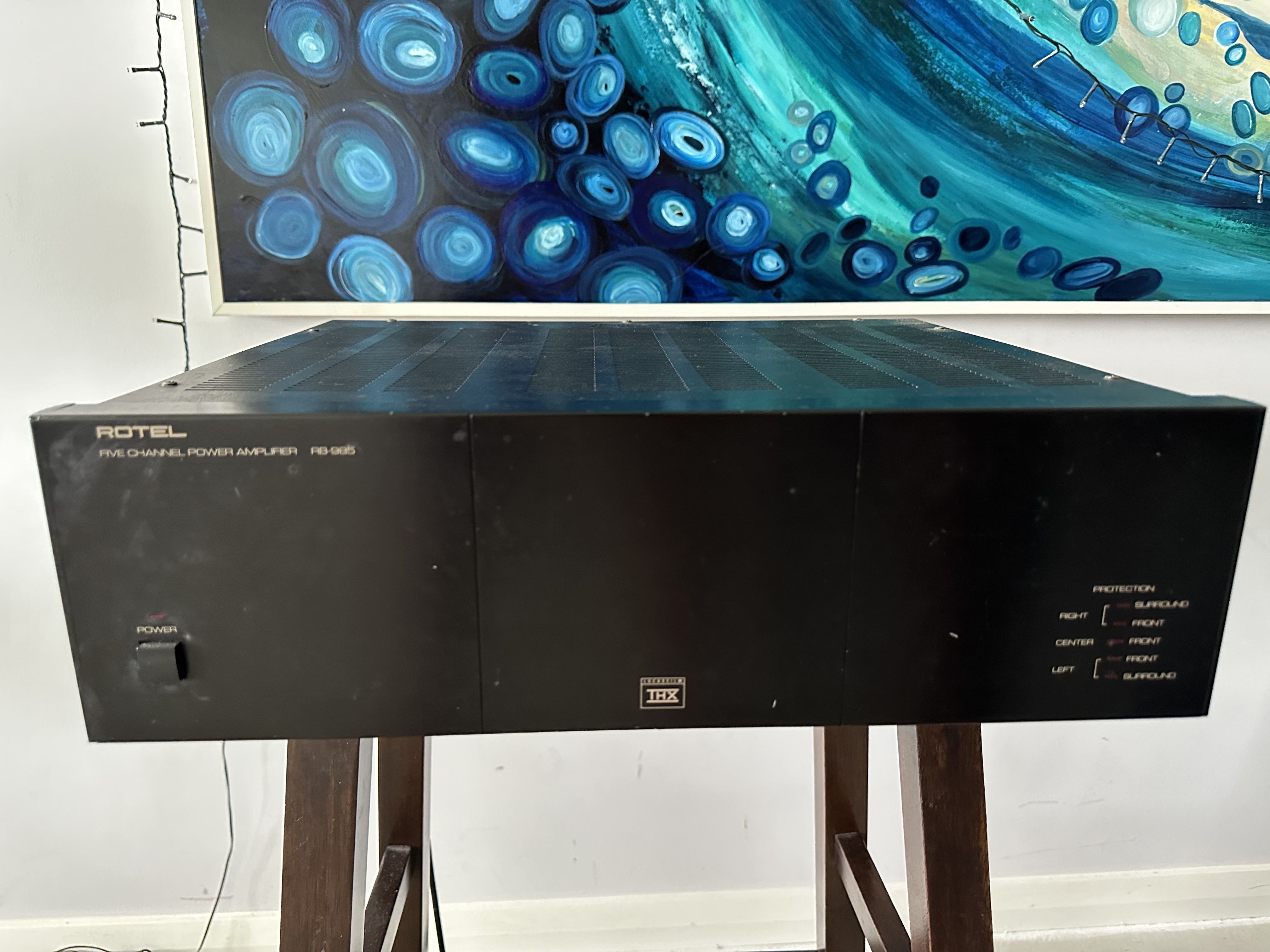 Rotel RB-985 THX 5 channel power amp |﻿ Stereo, Home Cinema, Headphones ...
