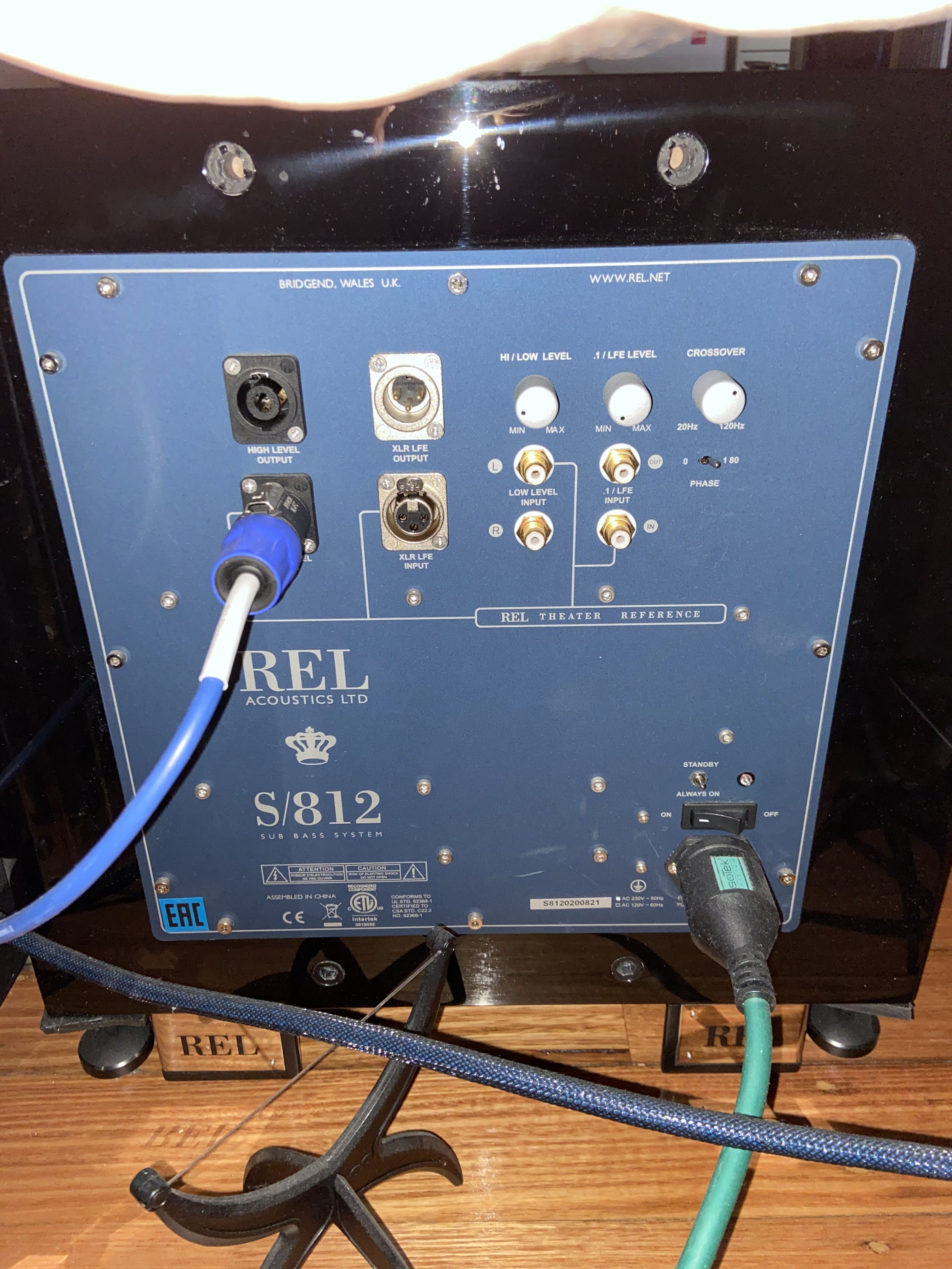 Rel S/812 sub woofer. - Stereo, Home Cinema, Headphones Components ...