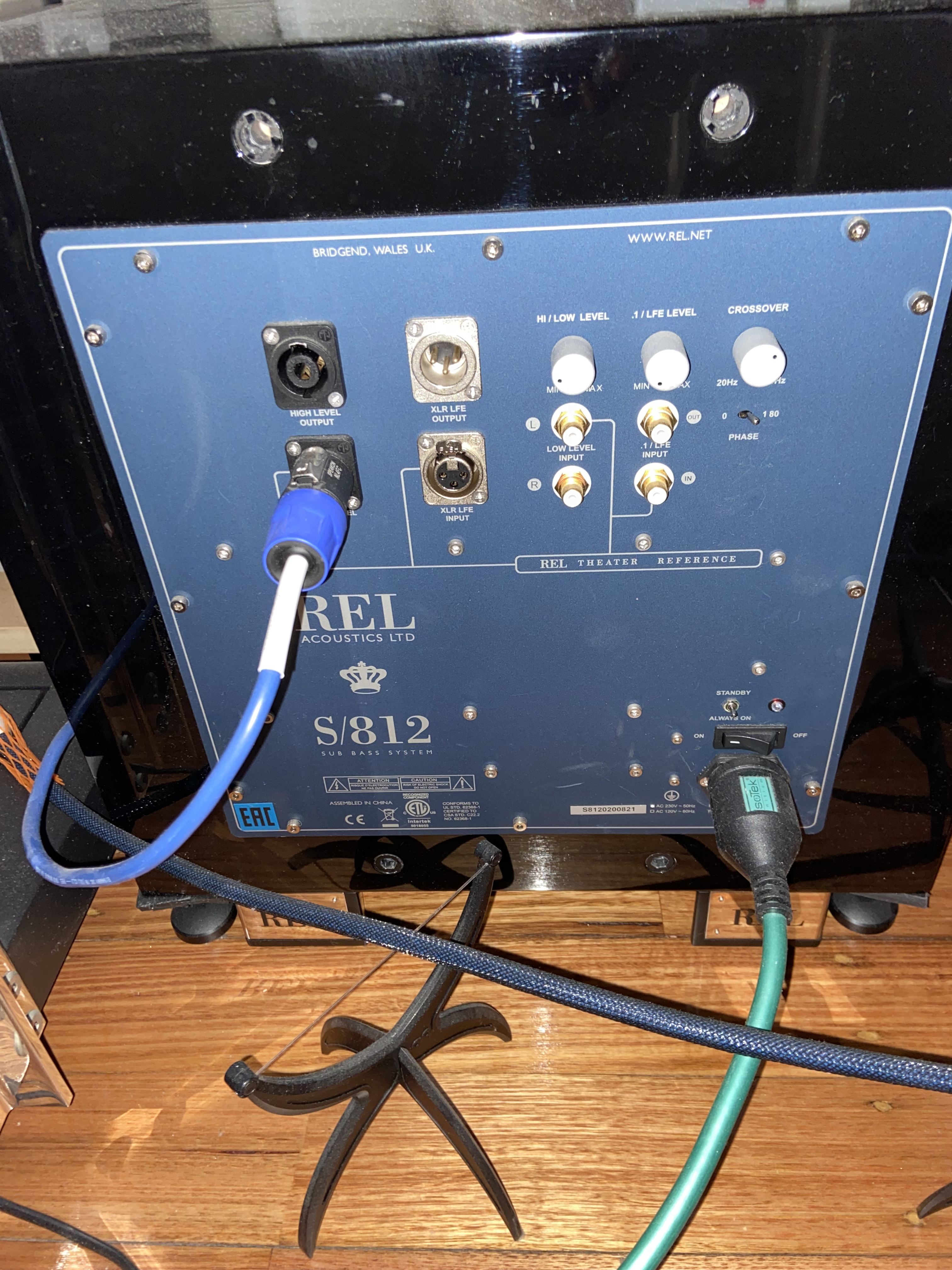 Rel S/812 sub woofer. - Stereo, Home Cinema, Headphones Components ...