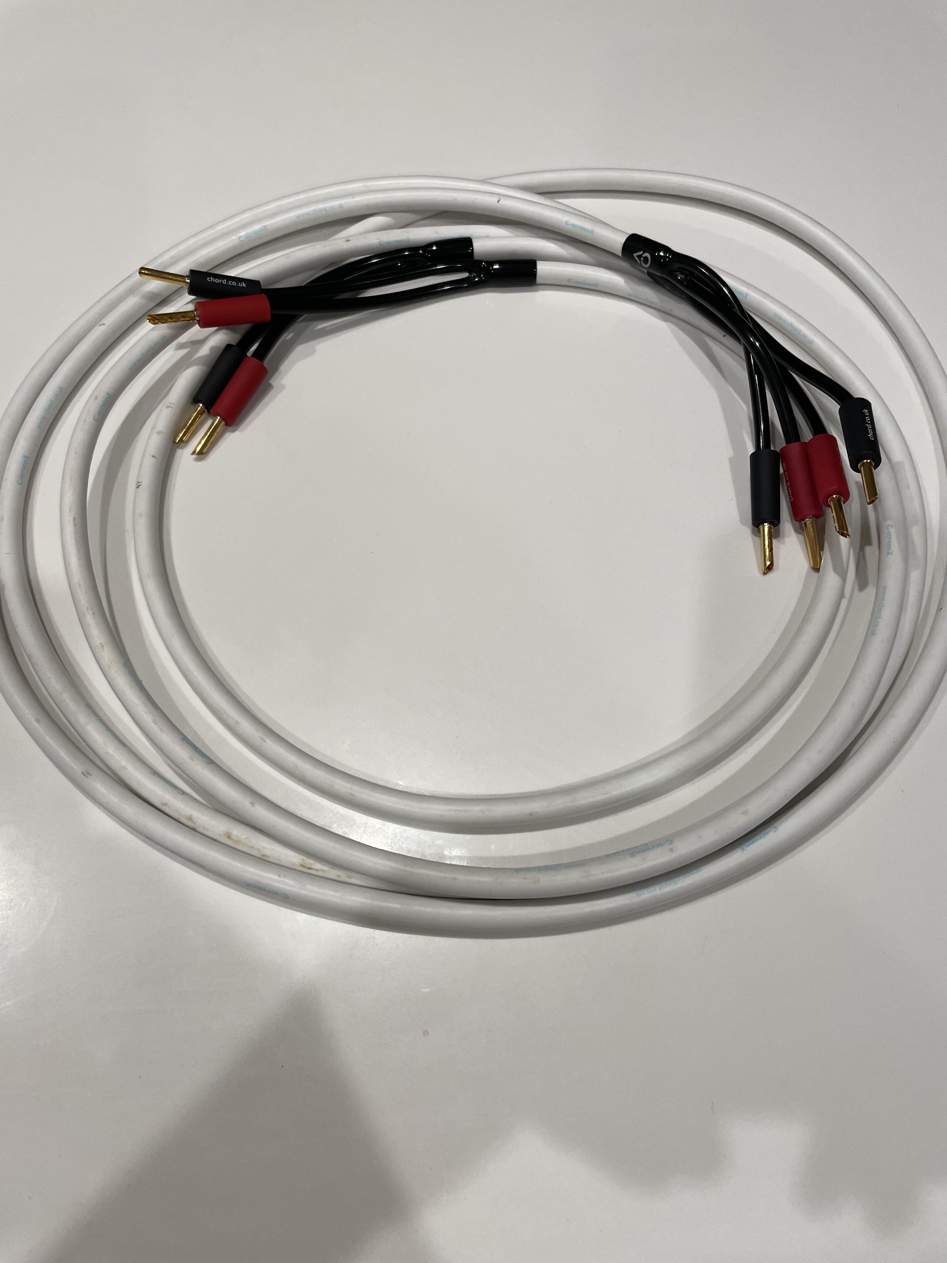 Chord C screen X speaker cable 2.3 meters |﻿ Hi-Fi and Cinema Cables ...