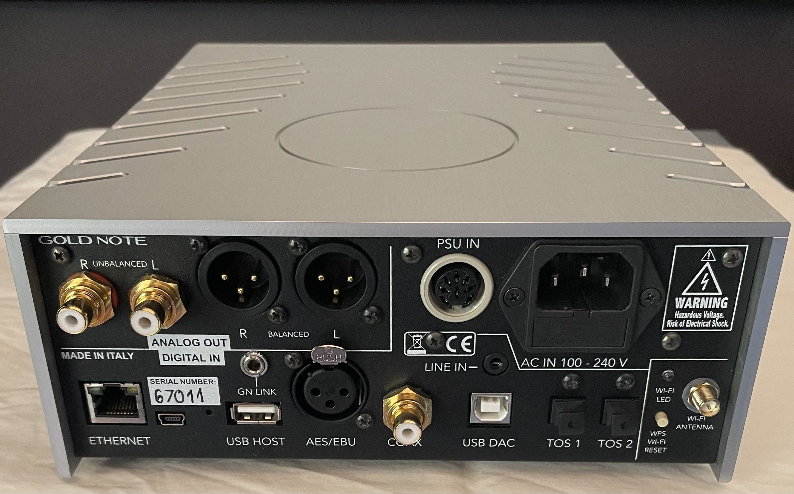 Goldnote DS-10 Plus Dac/Preamplifier/Streamer - Stereo, Home Cinema ...