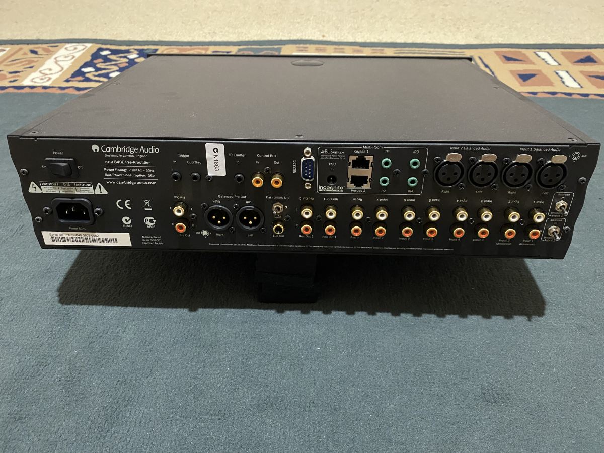 Cambridge audio 840e preamp - Stereo, Home Cinema, Headphones ...