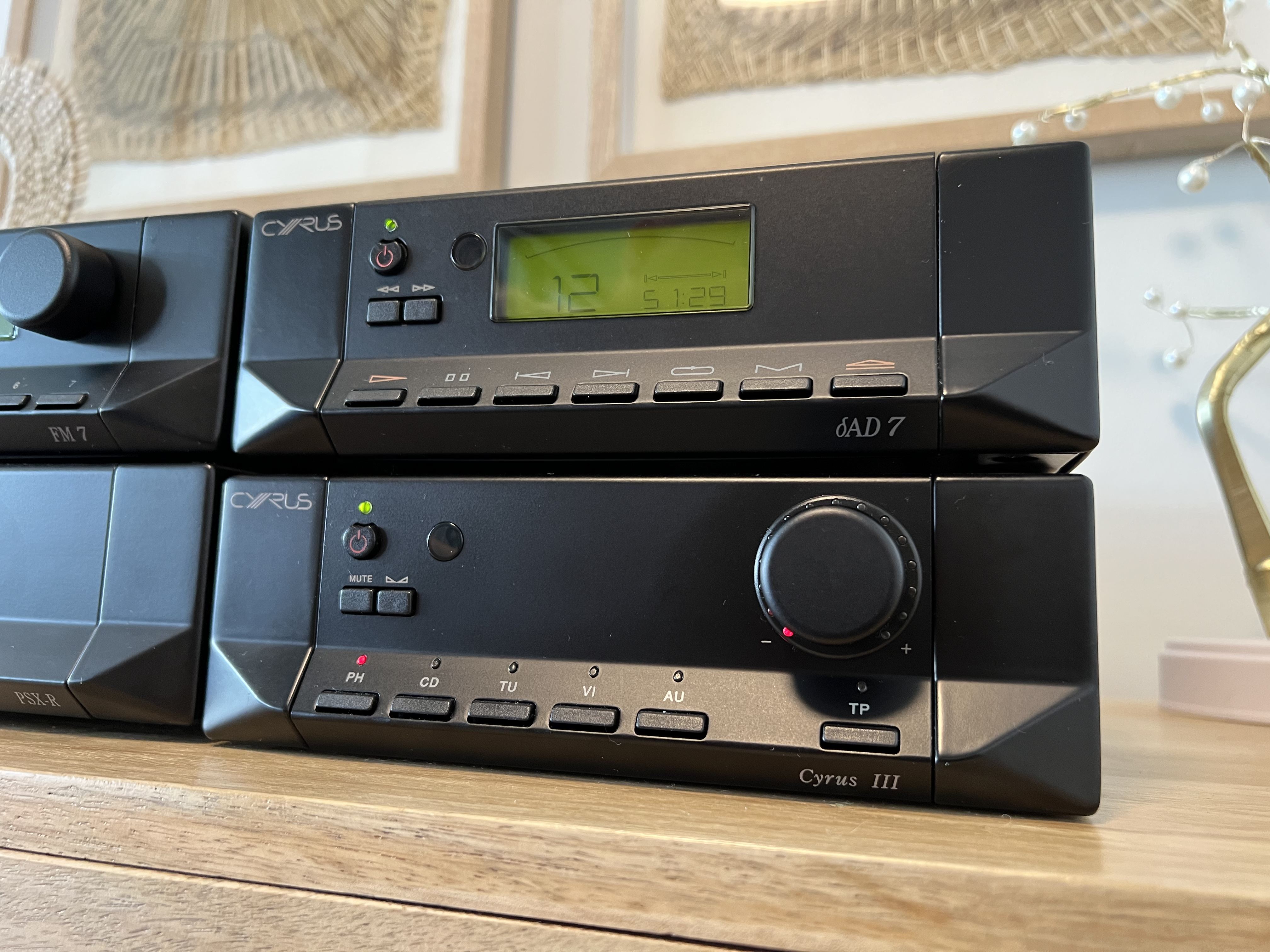 Cyrus Audio system - cd, amp, power supply - Stereo, Home Cinema ...