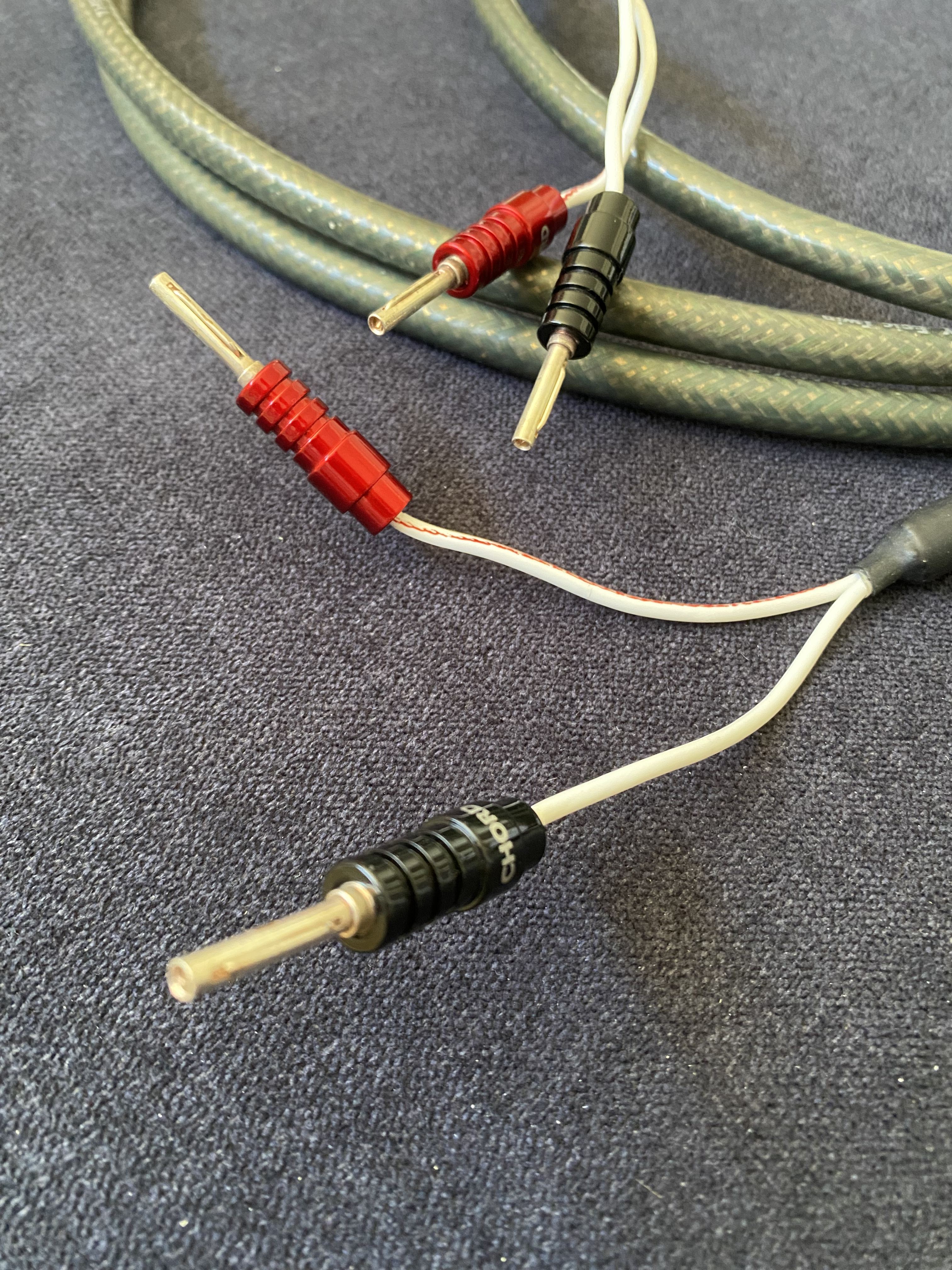 Chord Epic speaker cables 2m - new factory terminated - Hi-Fi and ...