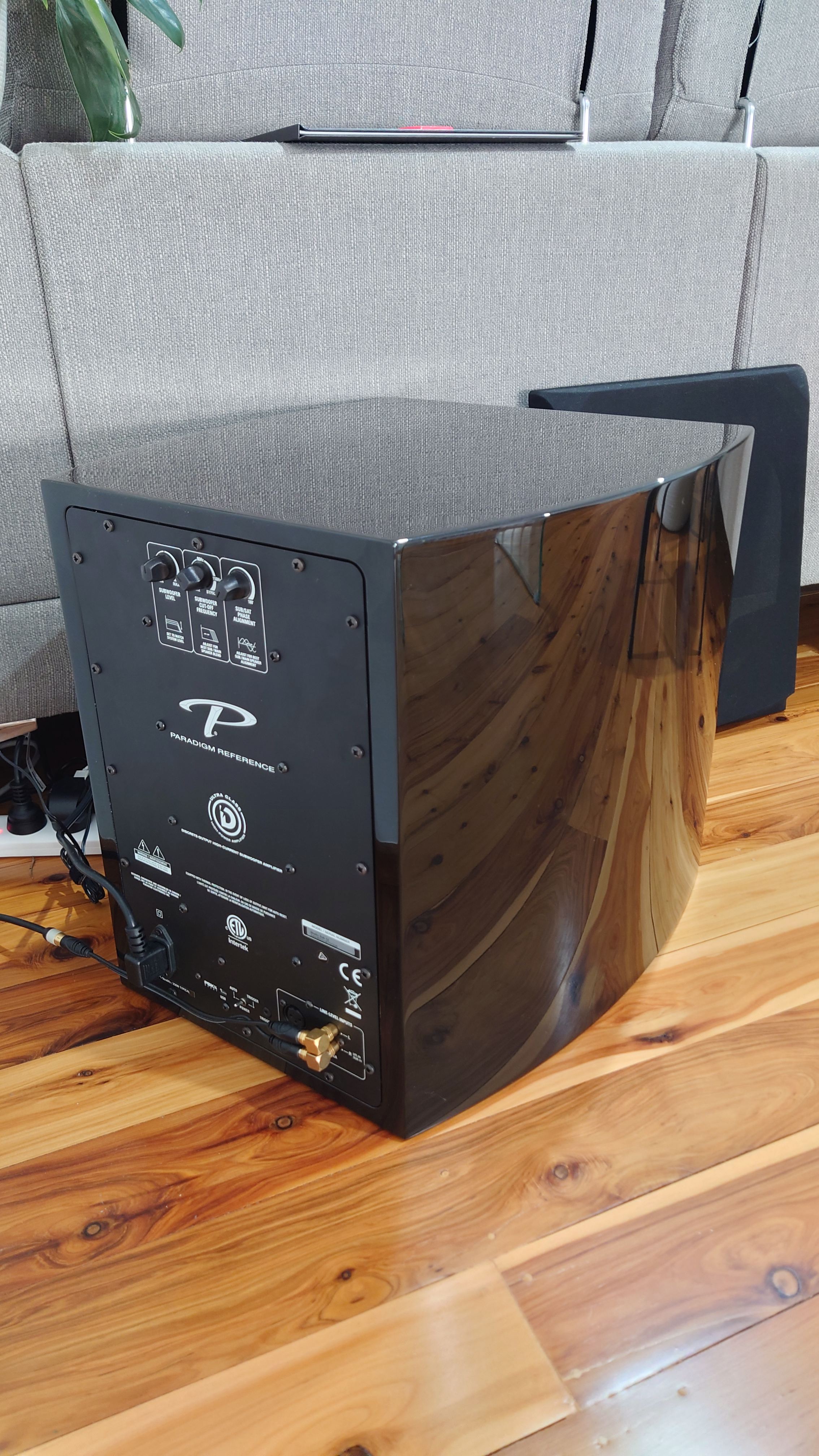 Paradigm studio sub 12 piano black - Stereo, Home Cinema, Headphones ...