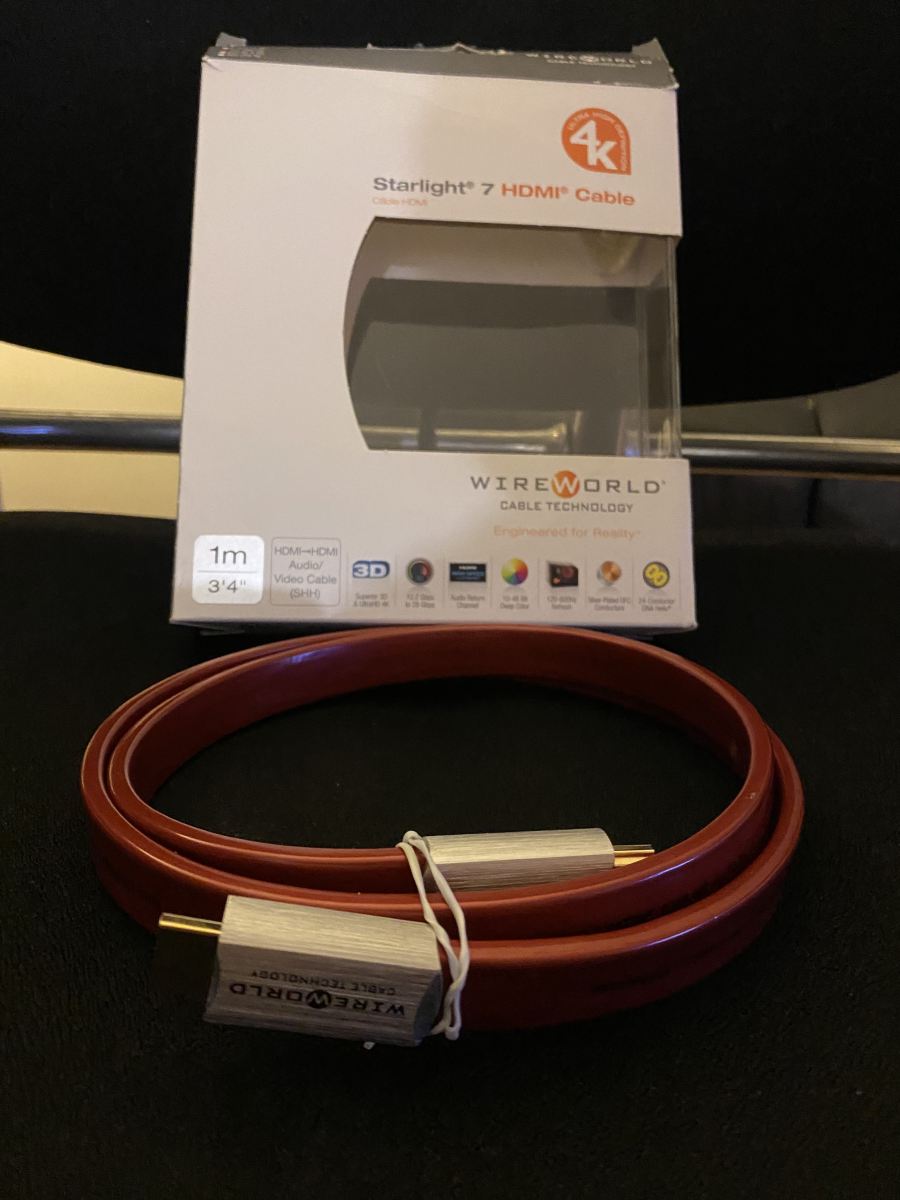 WireWorld Starlight 7 HDMI (I2S) cable - Hi-Fi and Cinema Cables ...