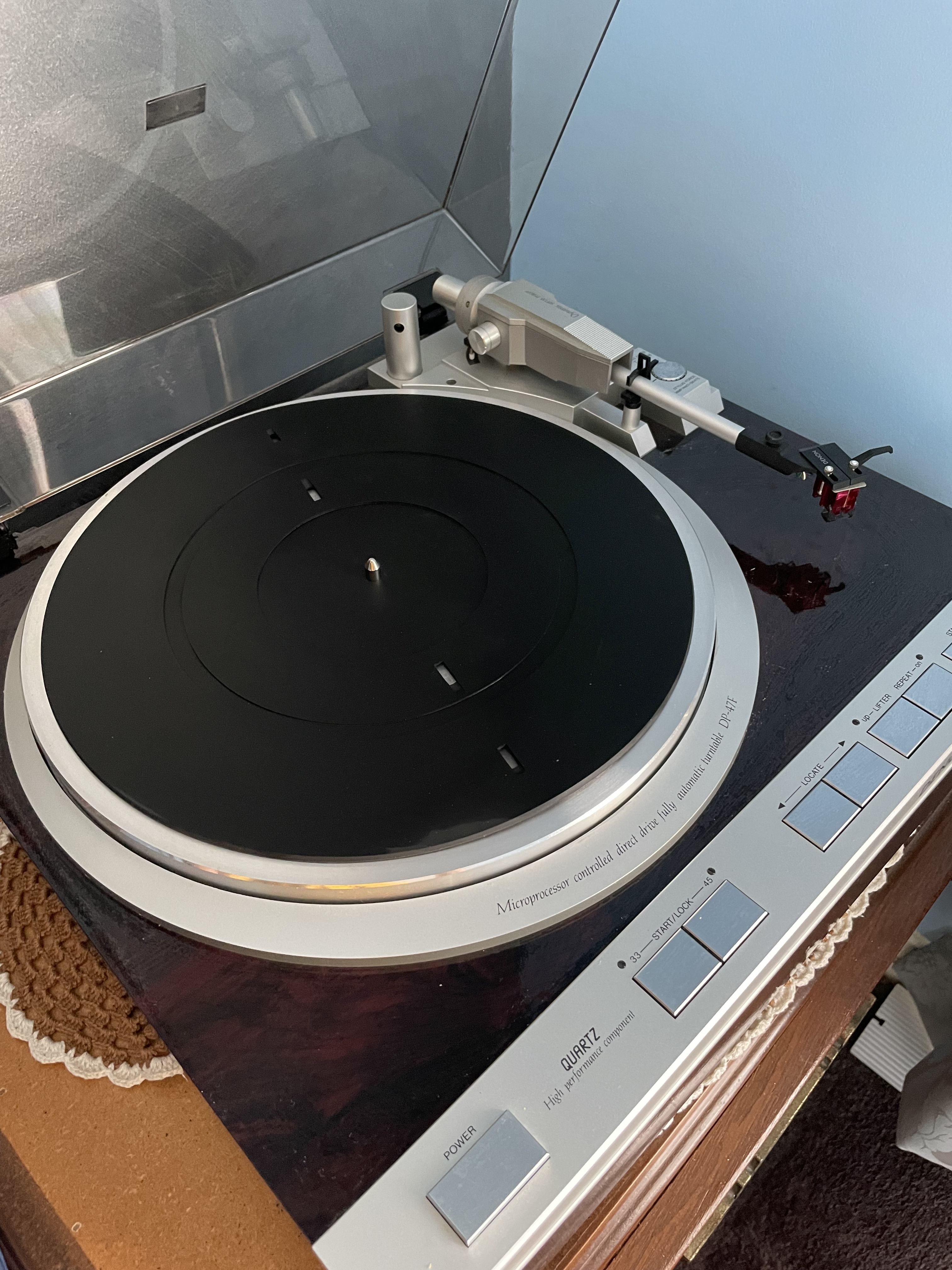 Denon DP47f turntable + DL110 cartridge |﻿ Stereo, Home Cinema ...