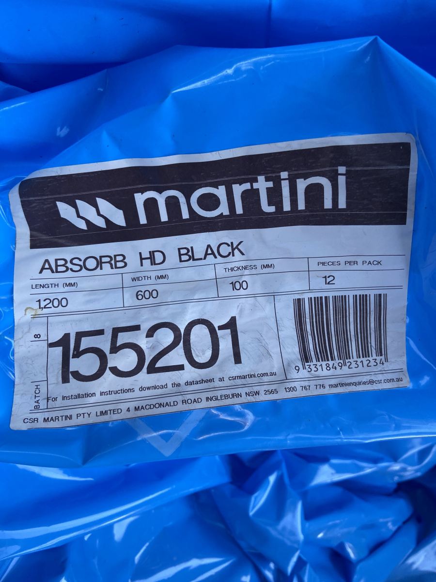 Martini Absorb HD100 Acoustic Panels - Raw Polyester - Classifieds ...