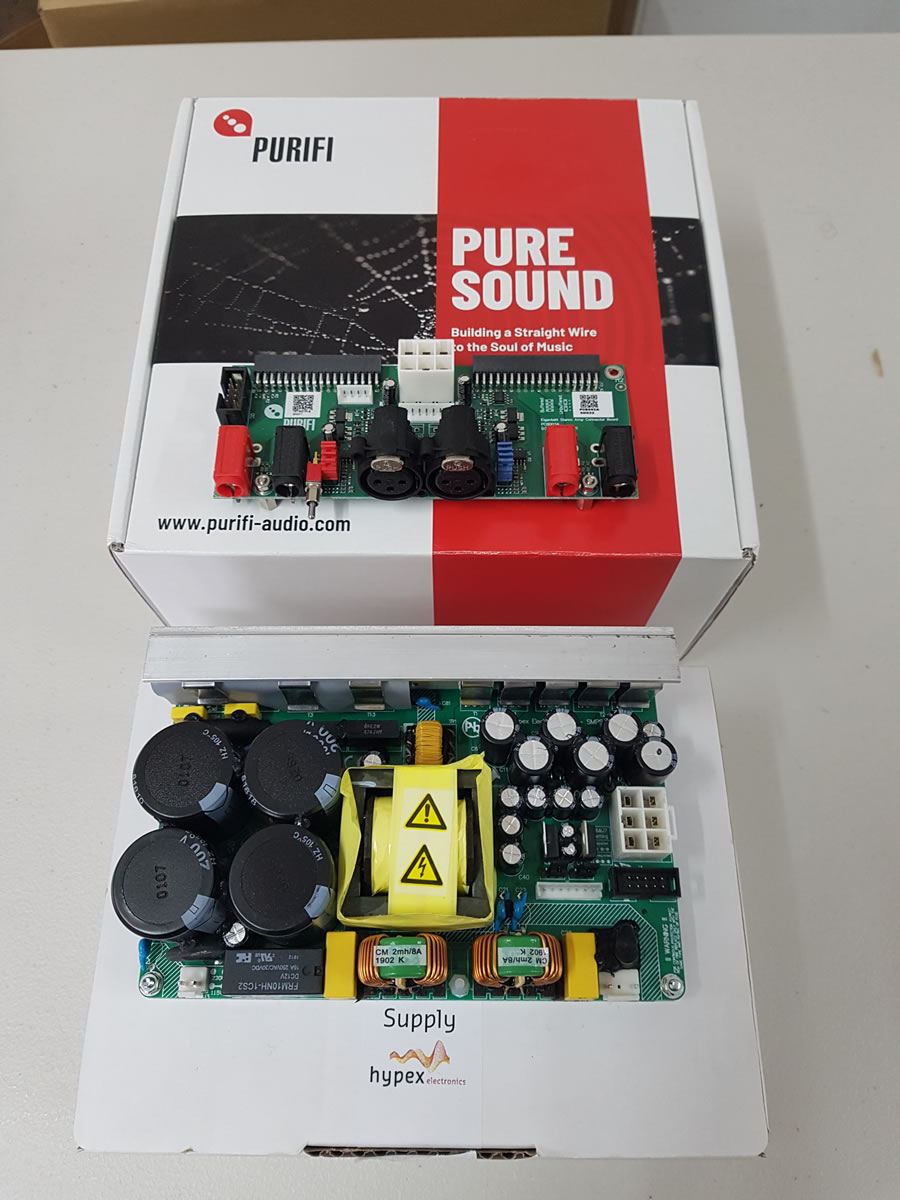 Purifi EVAL1 (2 x 1ET400A) and HYPEX SMPS1200A400 - Hi-Fi and Cinema ...