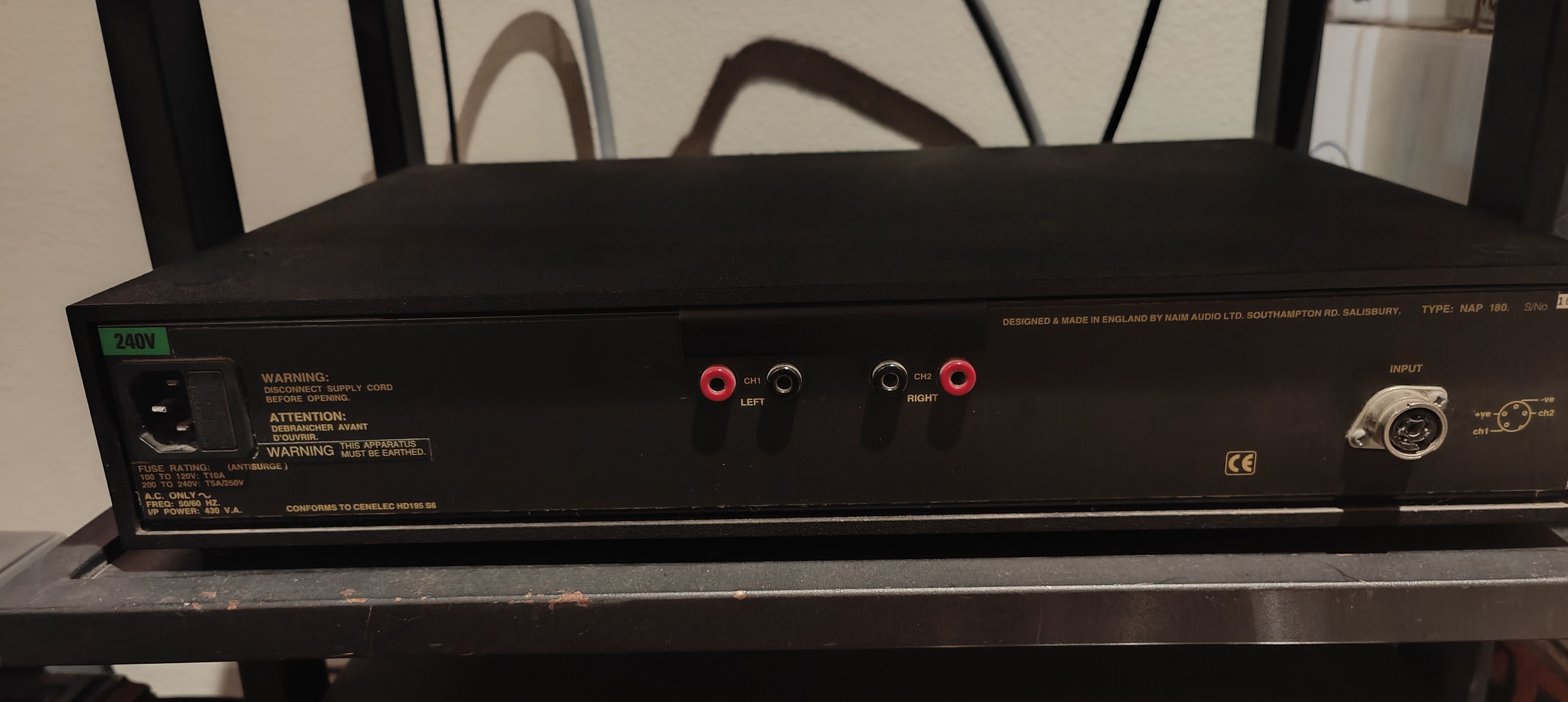 Naim Nap180 Olive power amp - Stereo, Home Cinema, Headphones ...