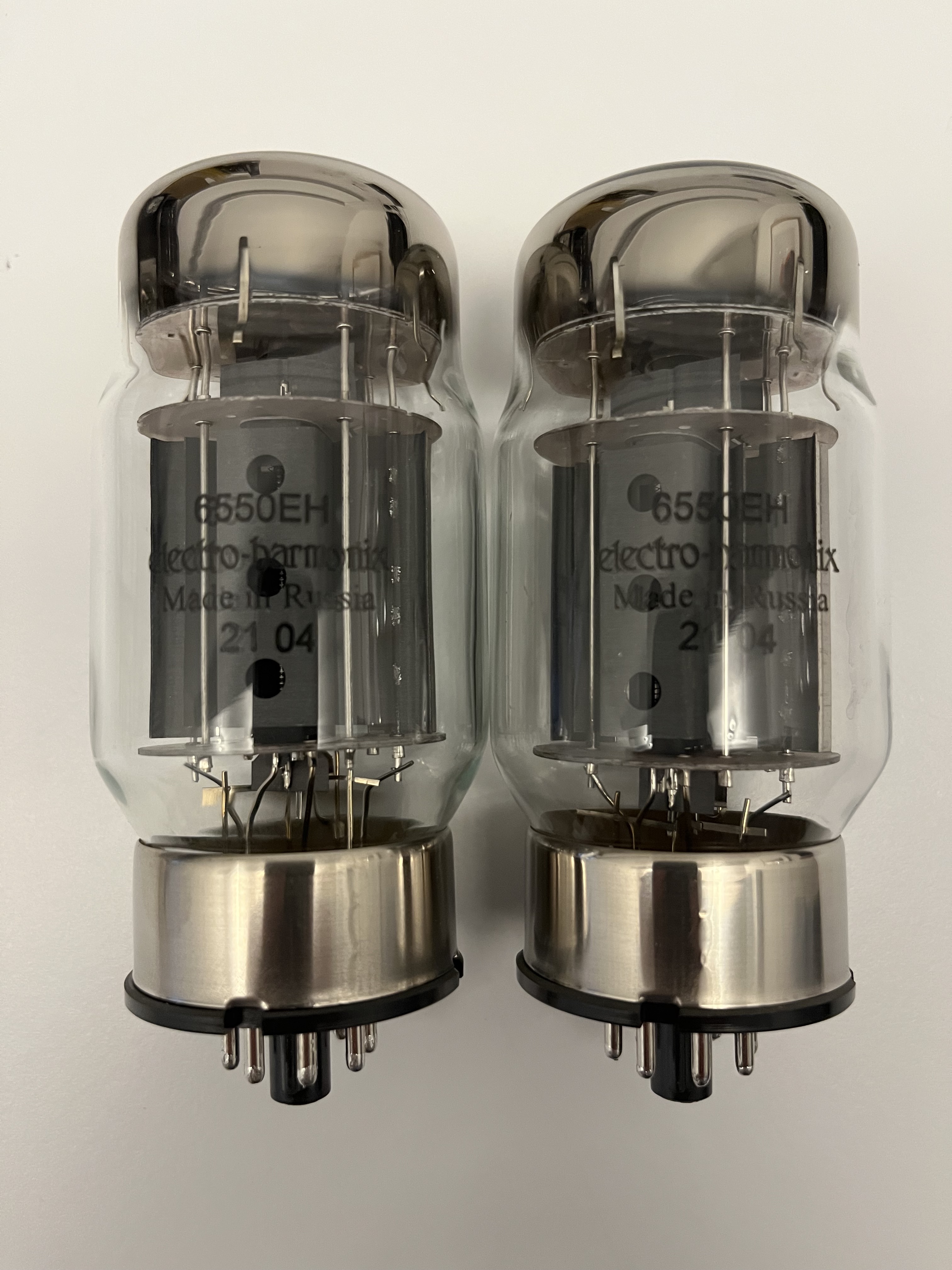 Electro Harmonix EH 6550 Tube Matched Pair As New |﻿ Hi-Fi and Cinema ...