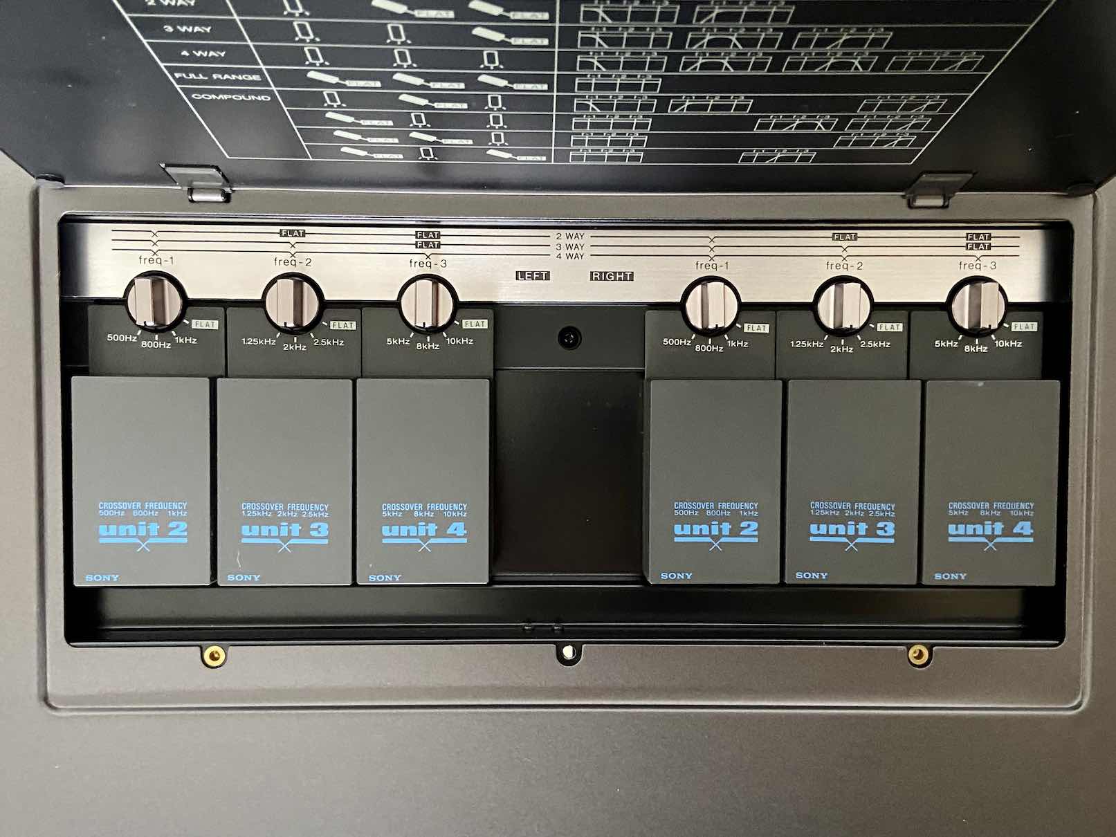 SOLD ELSEWHERE: Sony TA-D88 four way stereo crossover - Stereo, Home ...