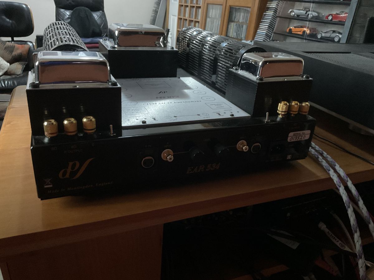 SOLD ELSEWHERE: EAR/Yoshino 534 50wpc Class A Power Amplifier |﻿ Stereo, Home Cinema, Headphones ...