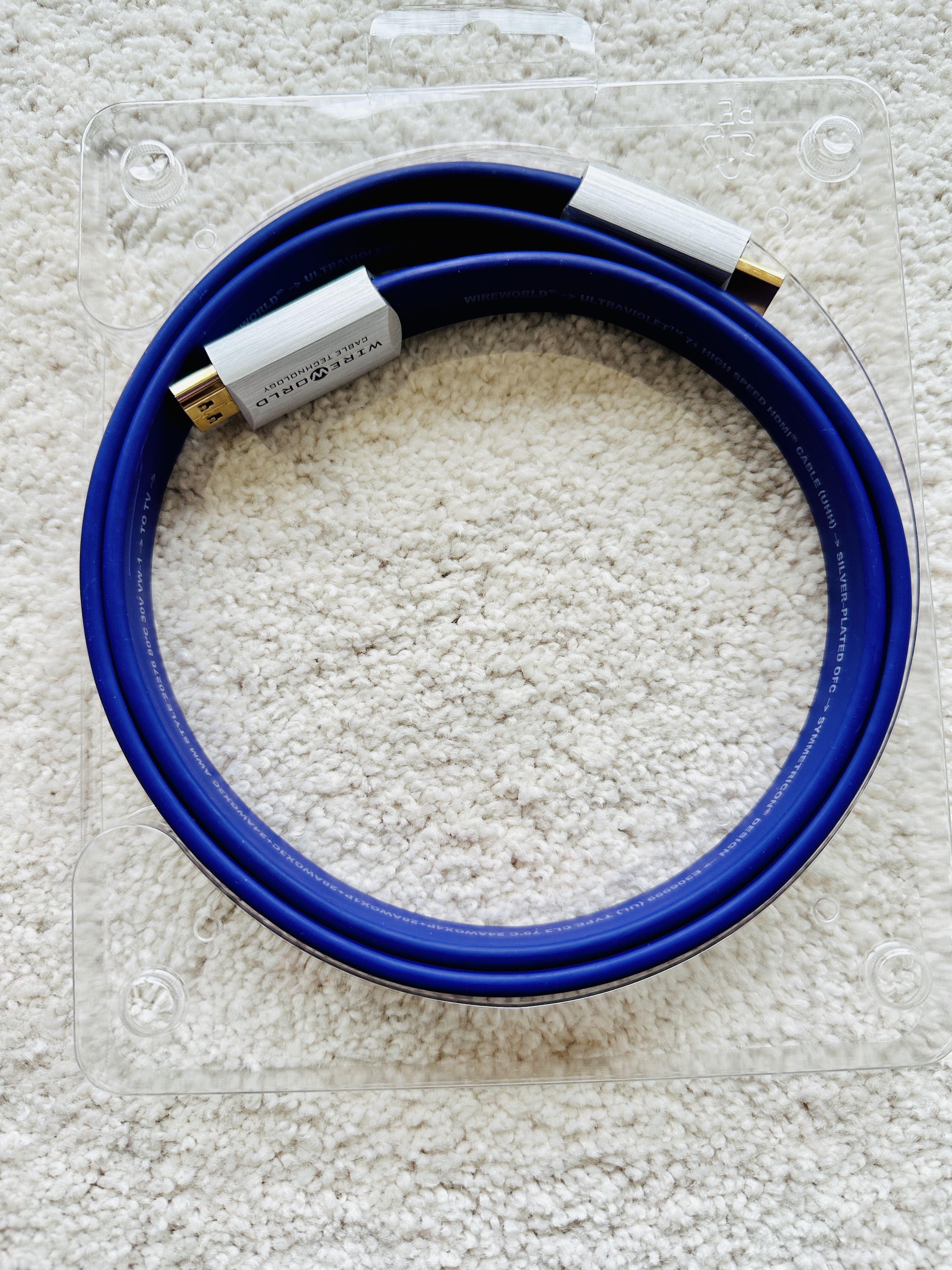 Wireworld Ultraviolet 7 HDMI Cable 1M - Hi-Fi and Cinema Cables ...