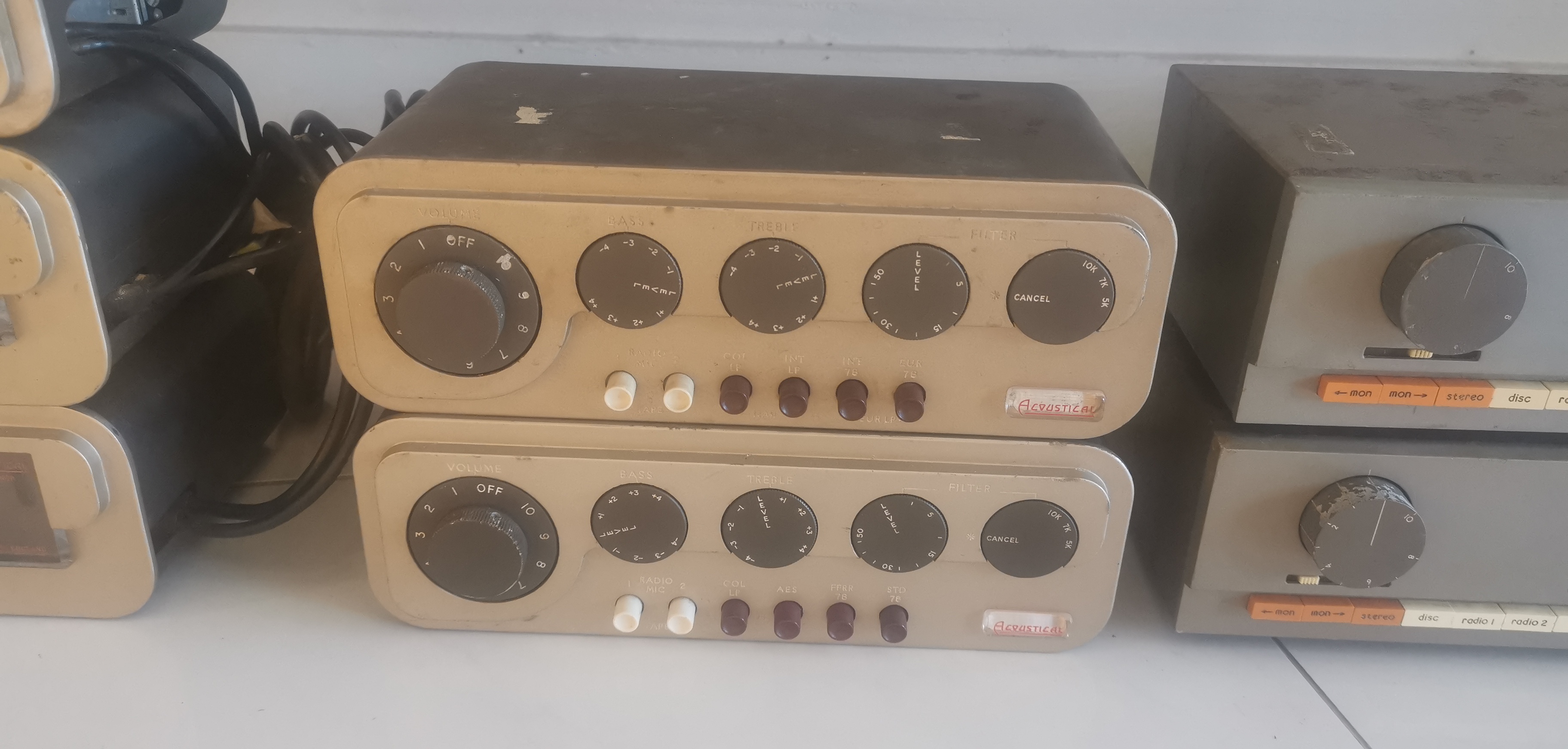 VINTAGE QUAD AUDIO GEAR BUNDLE |﻿ Stereo, Home Cinema, Headphones Components