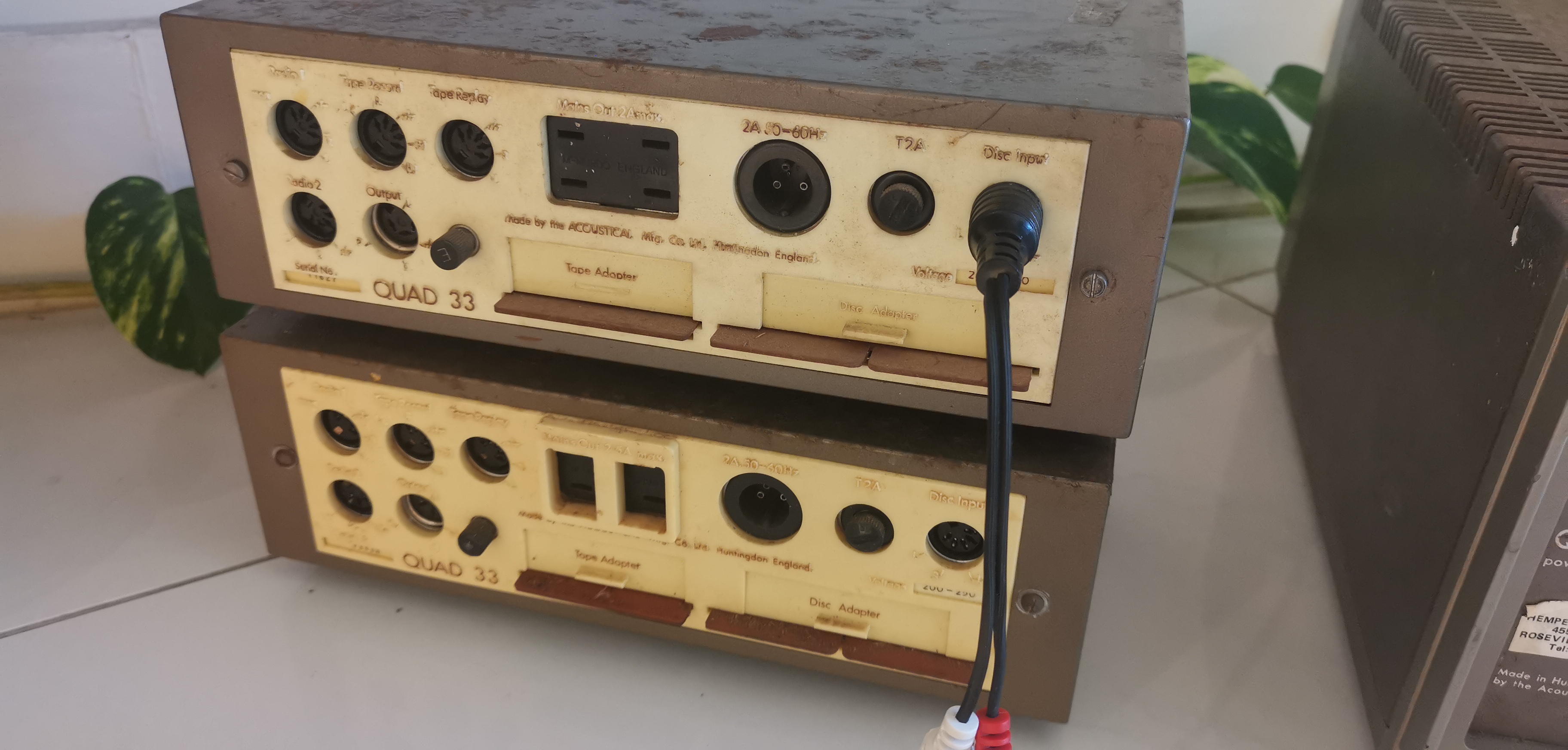 VINTAGE QUAD AUDIO GEAR BUNDLE 2 - Stereo, Home Cinema, Headphones ...