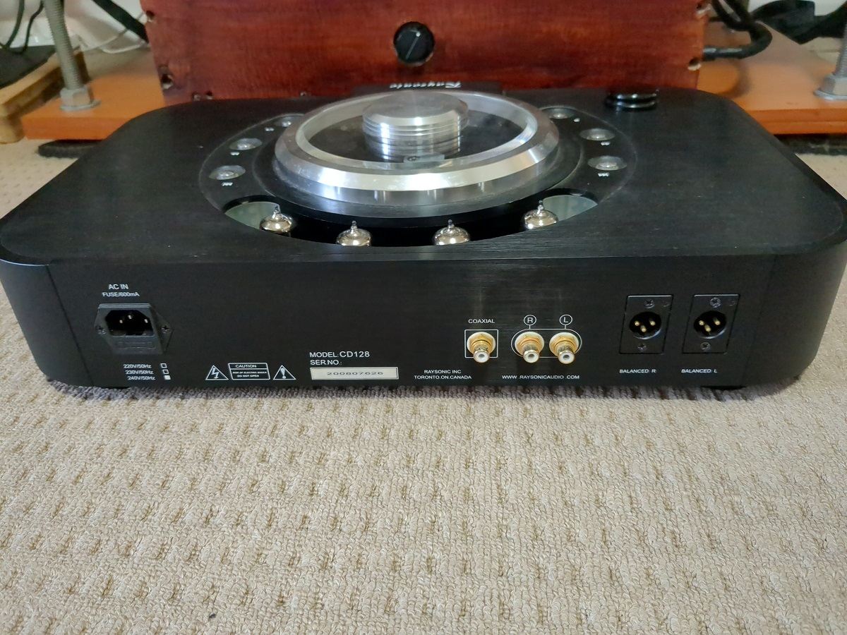 Raysonic CD128 CD/HDCD Player - Stereo, Home Cinema, Headphones ...