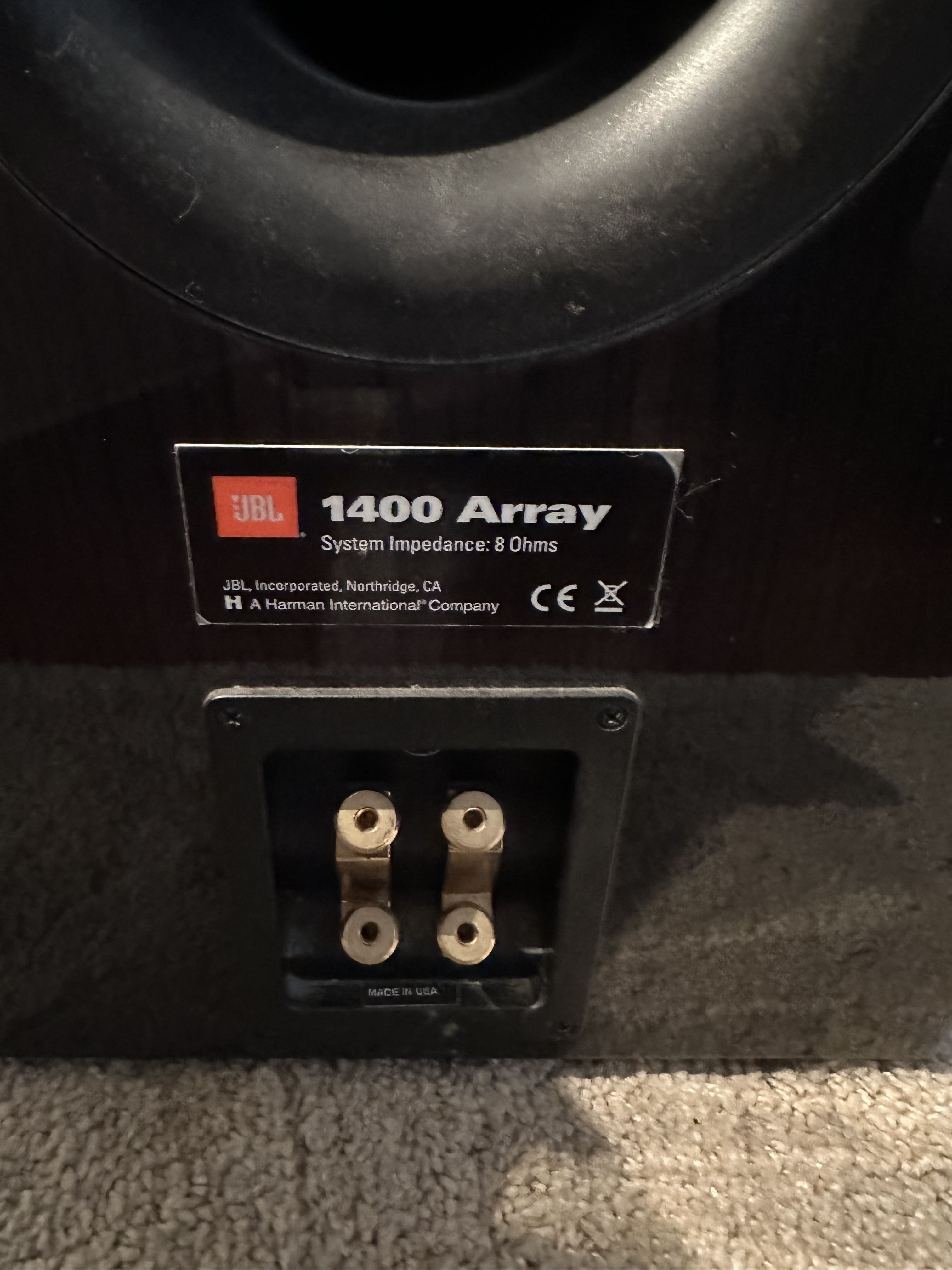 JBL 1400 Array |﻿ Stereo, Home Cinema, Headphones Components