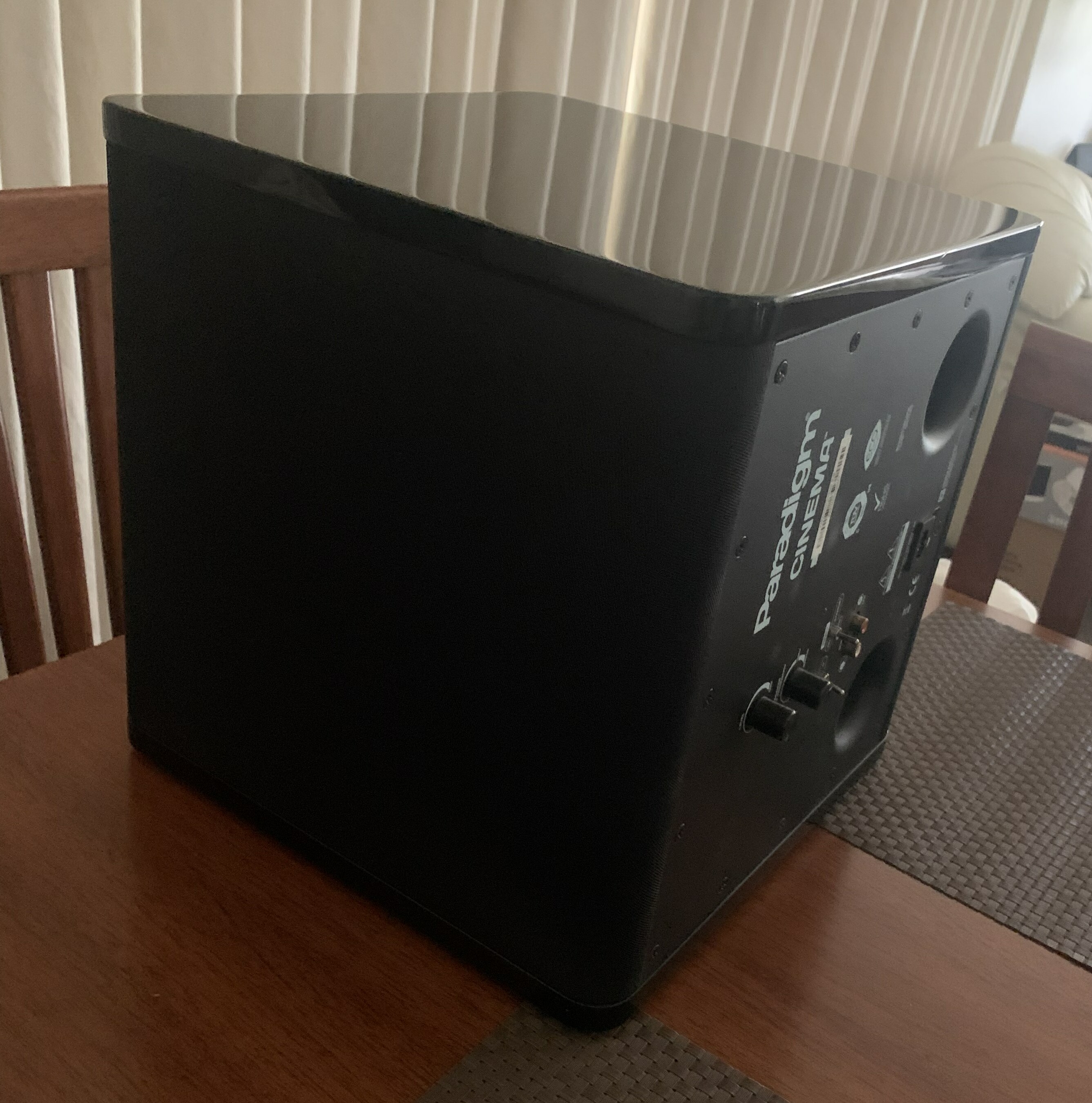 SOLD ELSEWHERE: Paradigm, Cinema Subwoofer (100CT) |﻿ Stereo, Home ...