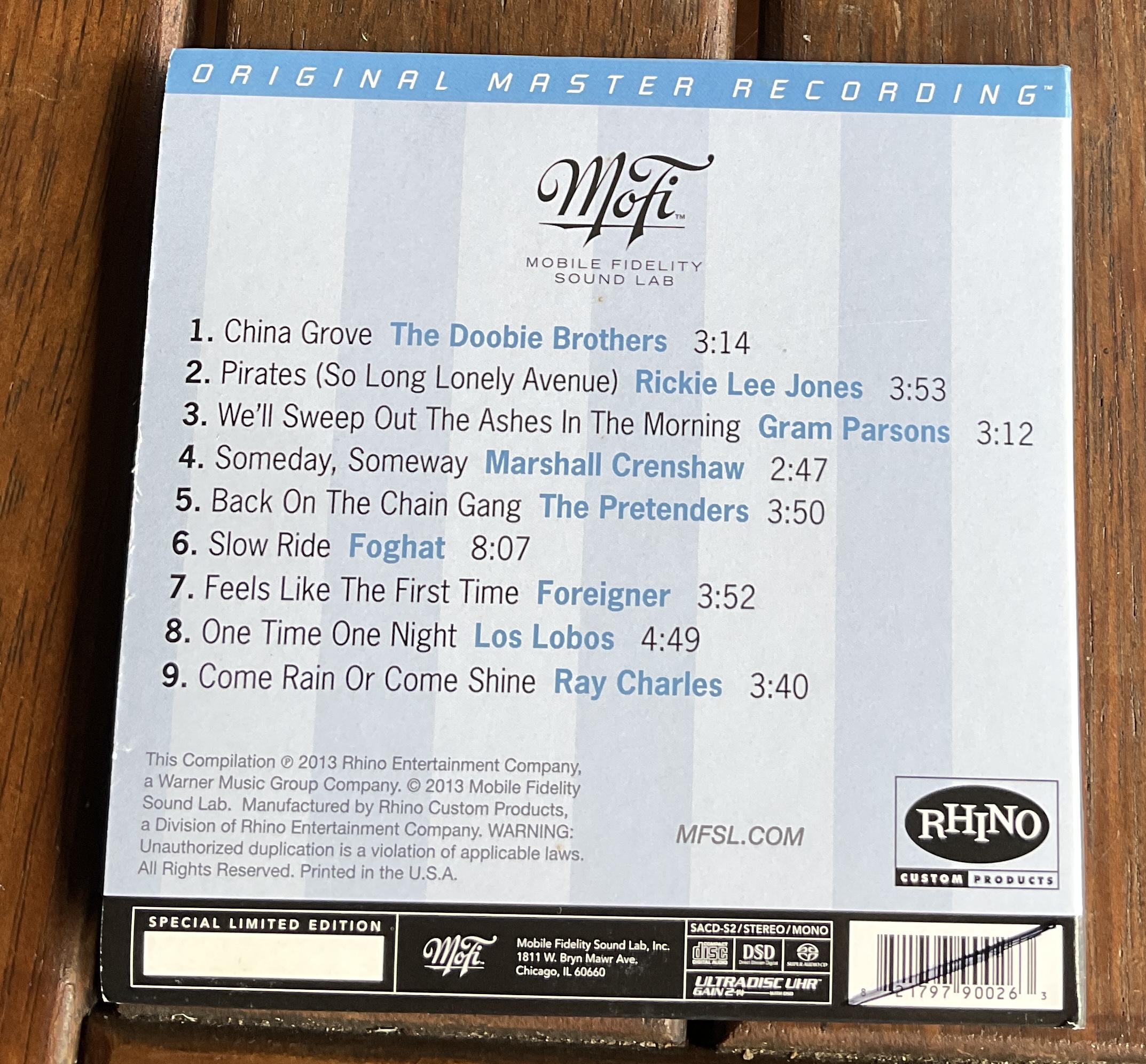 MO FI SACD : Collection 2 - Vinyl, CD, and Blu-ray - StereoNET