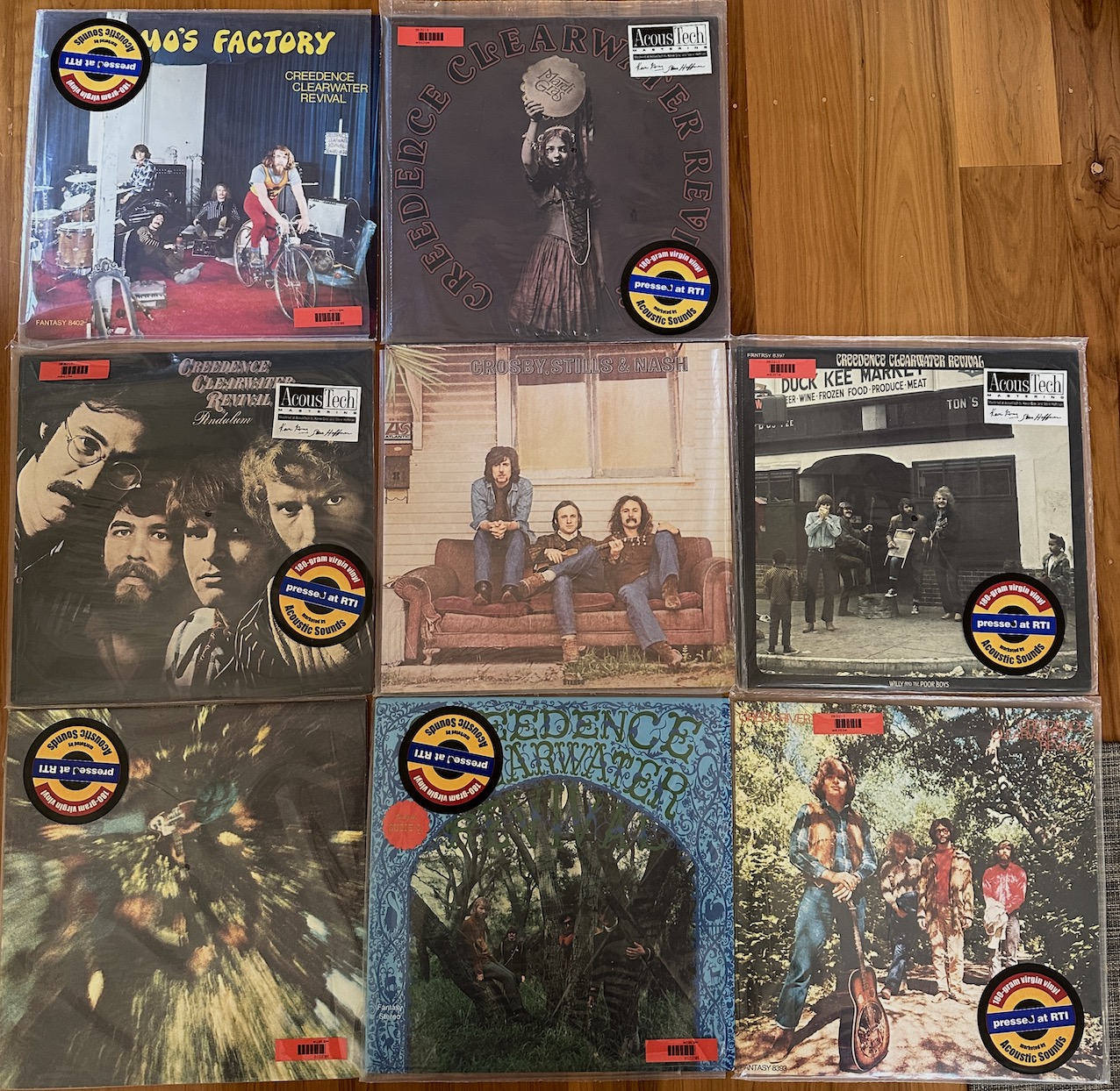 Special reissue - Creedence Clearwater Revival LPs |﻿ Vinyl, CD, and Blu-ray