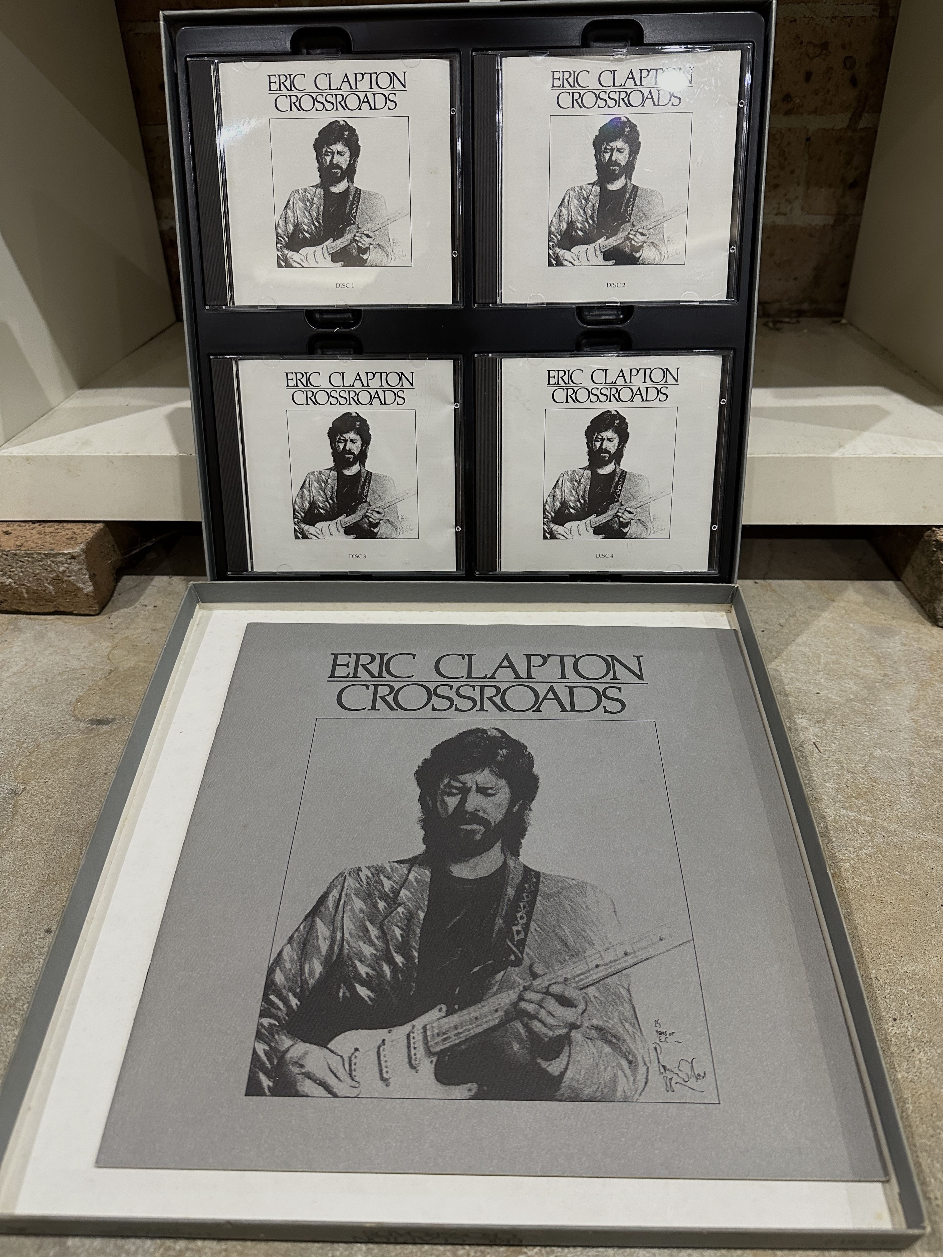 Eric Clapton CROSSROADS 4 CD Box set |﻿ Vinyl, CD, and Blu-ray